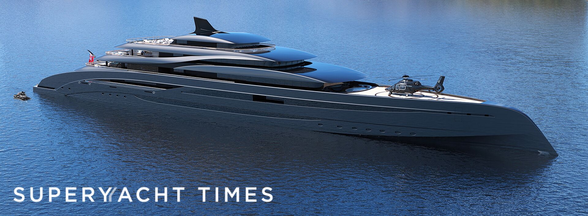Project Neptune: The new 138m superyacht concept with 3 swimming pools and 2 helipads