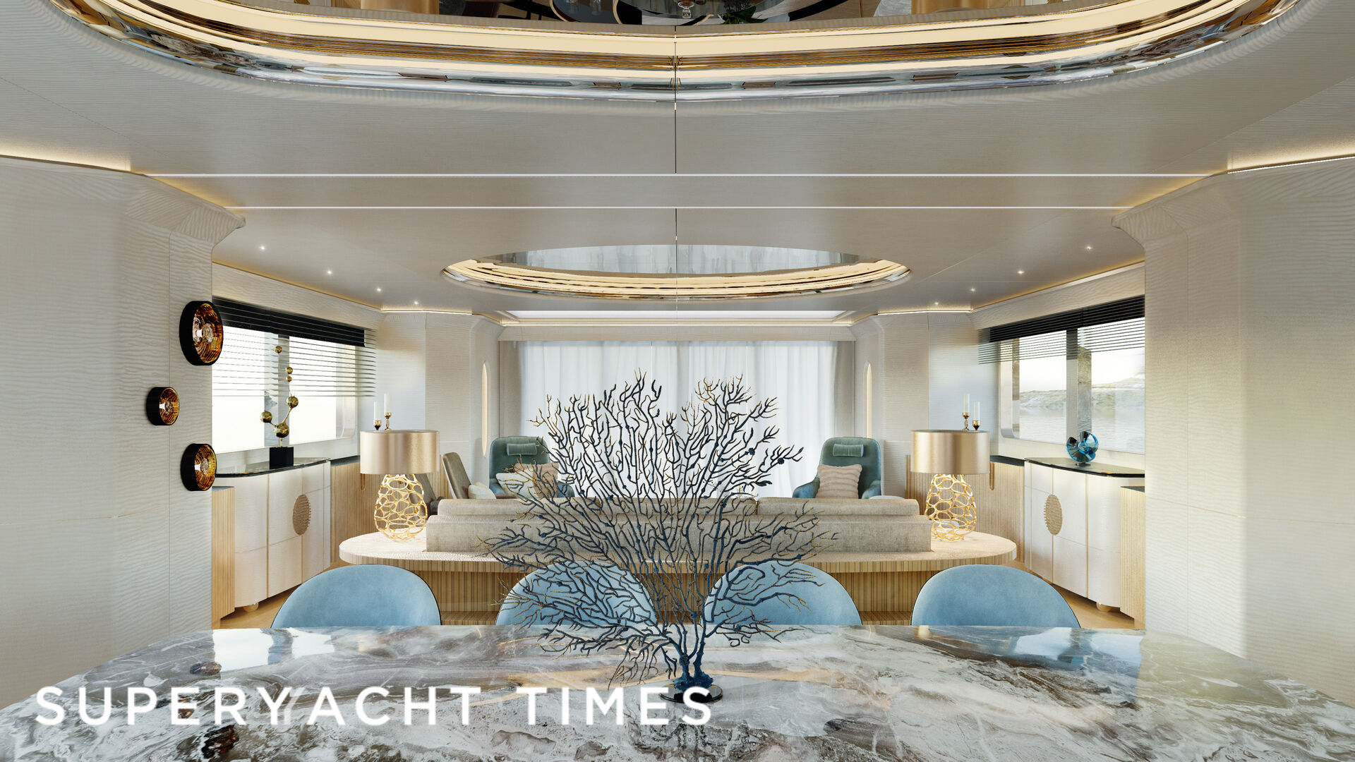 Italian Vessels unveils interior renderings of 38m ClassicA 37 MT yacht