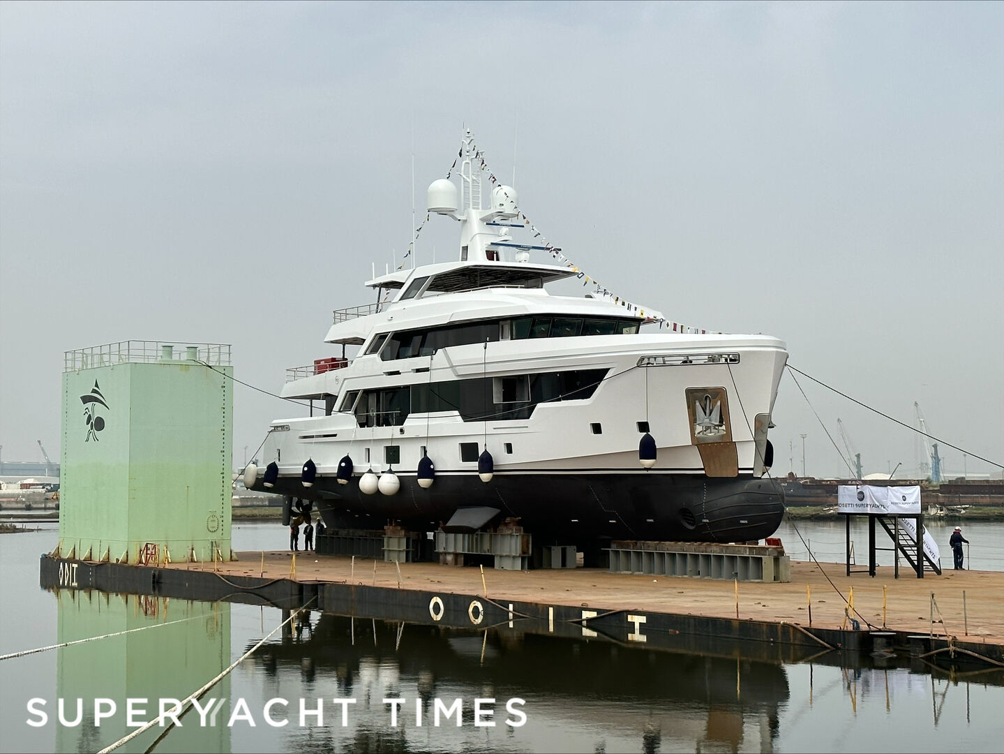 38m Rosetti 38M EXP yacht Makasea launched