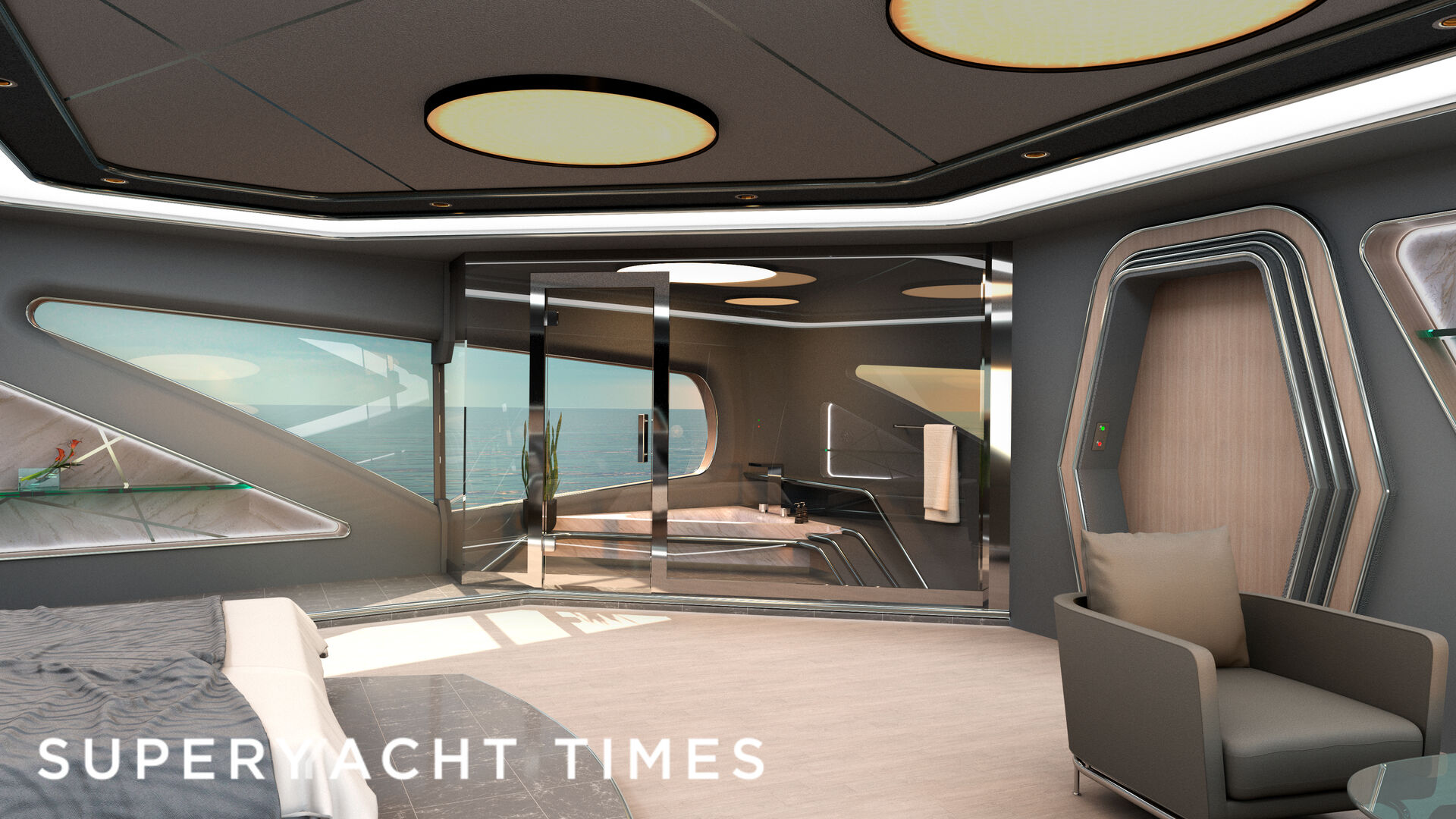 Introducing Amplitude: The 95m superyacht concept with two inflatable ...