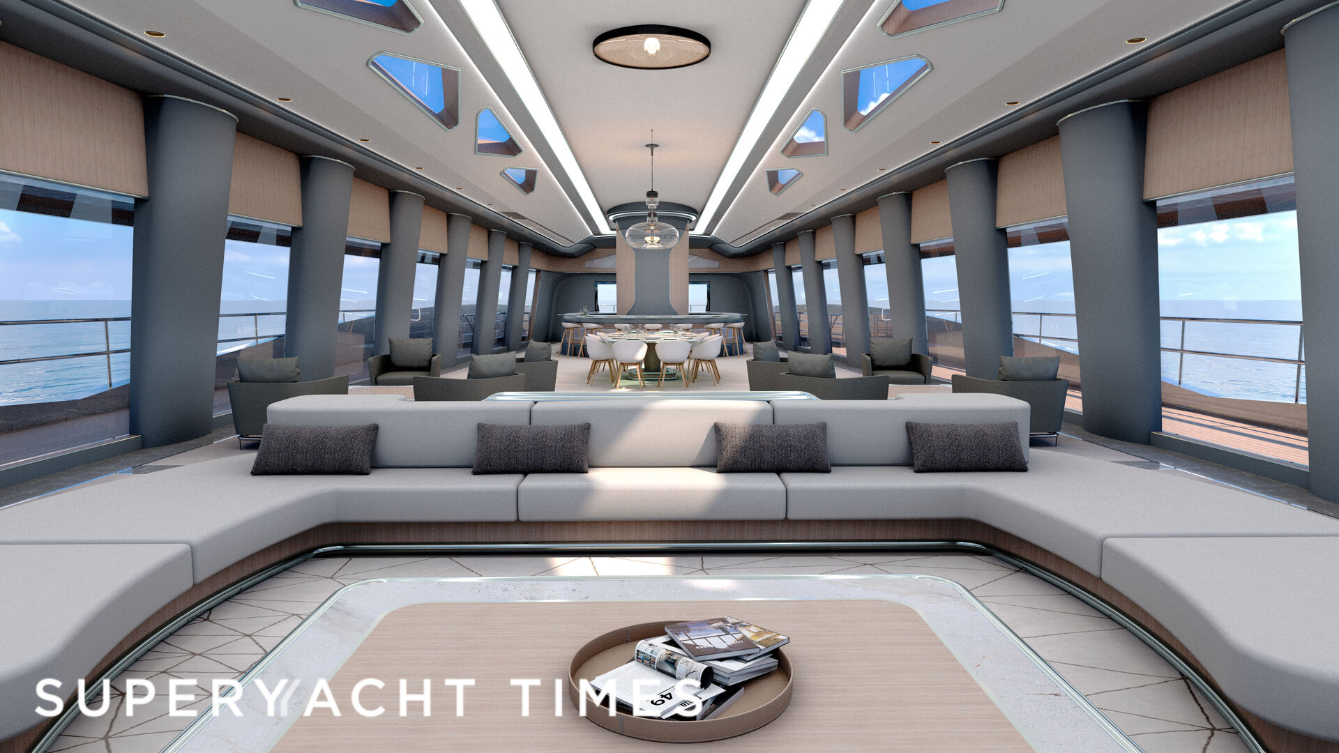 Introducing Amplitude: The 95m superyacht concept with two inflatable ...
