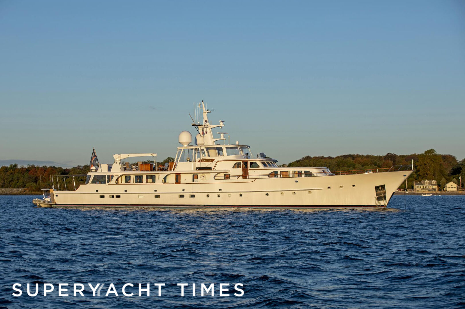 41m classic Feadship superyacht Cetacea relaunched following extensive ...