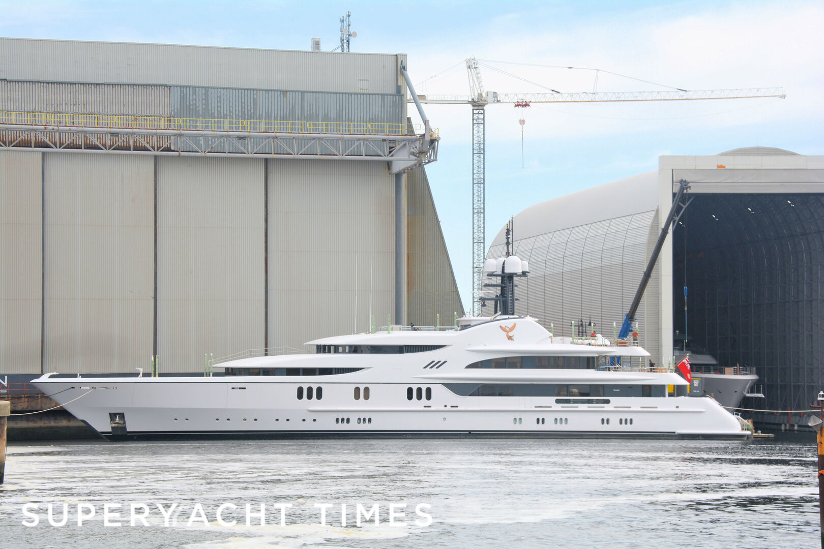 70m Feadship superyacht Firebird completes extensive refit