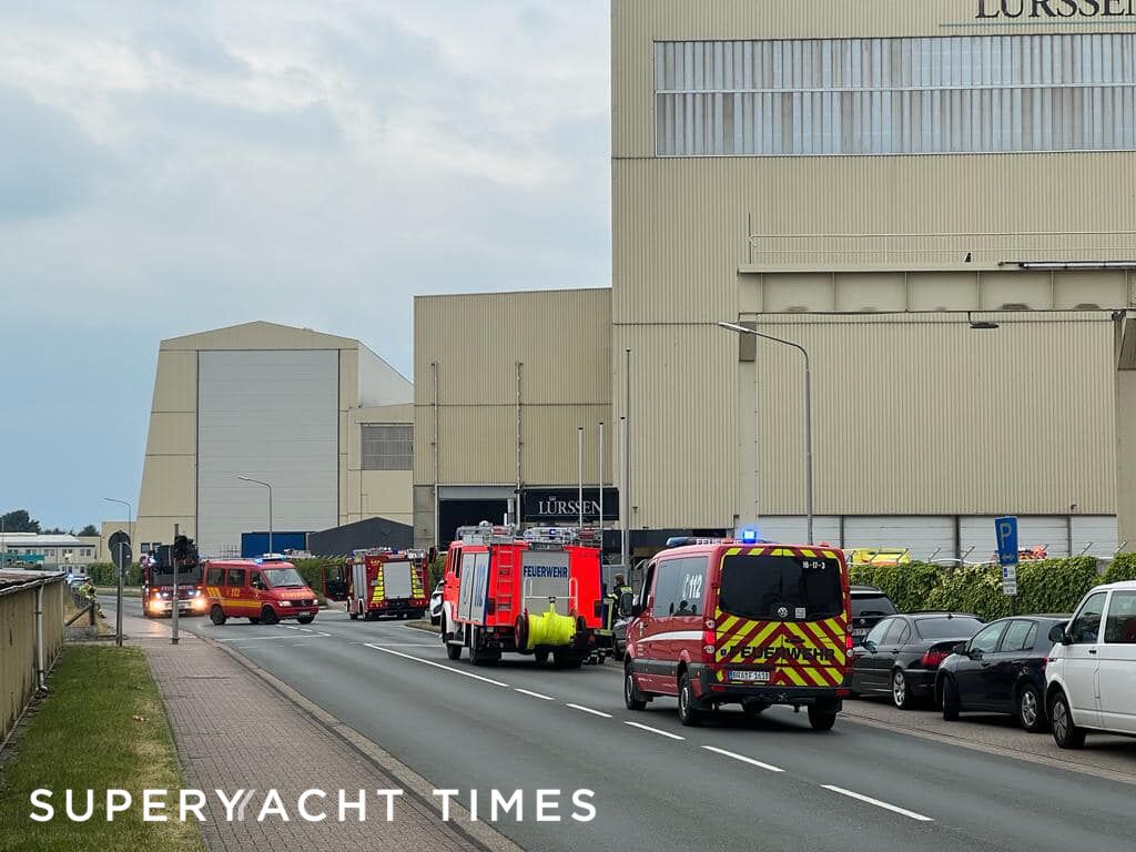Fire at Lürssen Lemwerder shipyard causes an estimated €70k of damage
