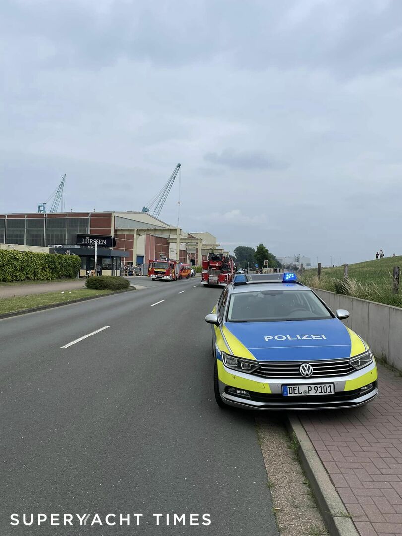 Fire at Lürssen Lemwerder shipyard causes an estimated €70k of damage