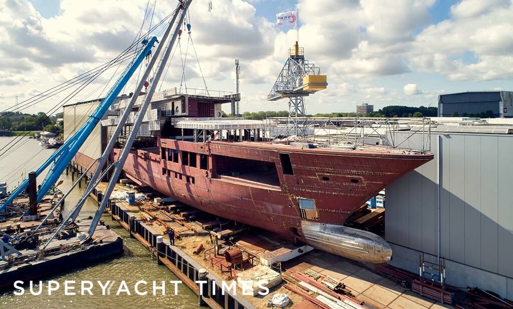 Exclusive first look at the 65m in-build Hakvoort Project YN254 superyacht