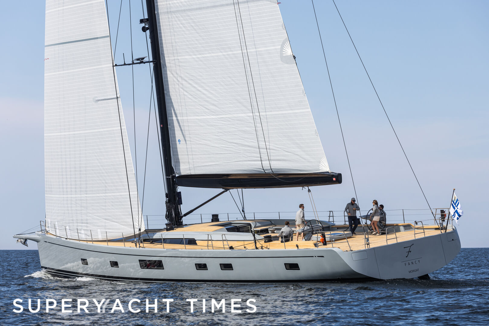 First 35m Nautor Swan 108 sailing yacht Fancy completes sea trials