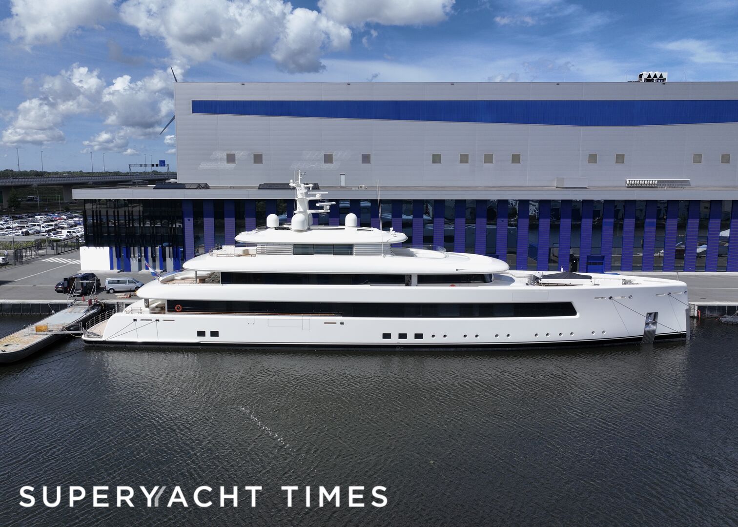 In Pictures: Superyachts Pi and Feadship 823 in Amsterdam