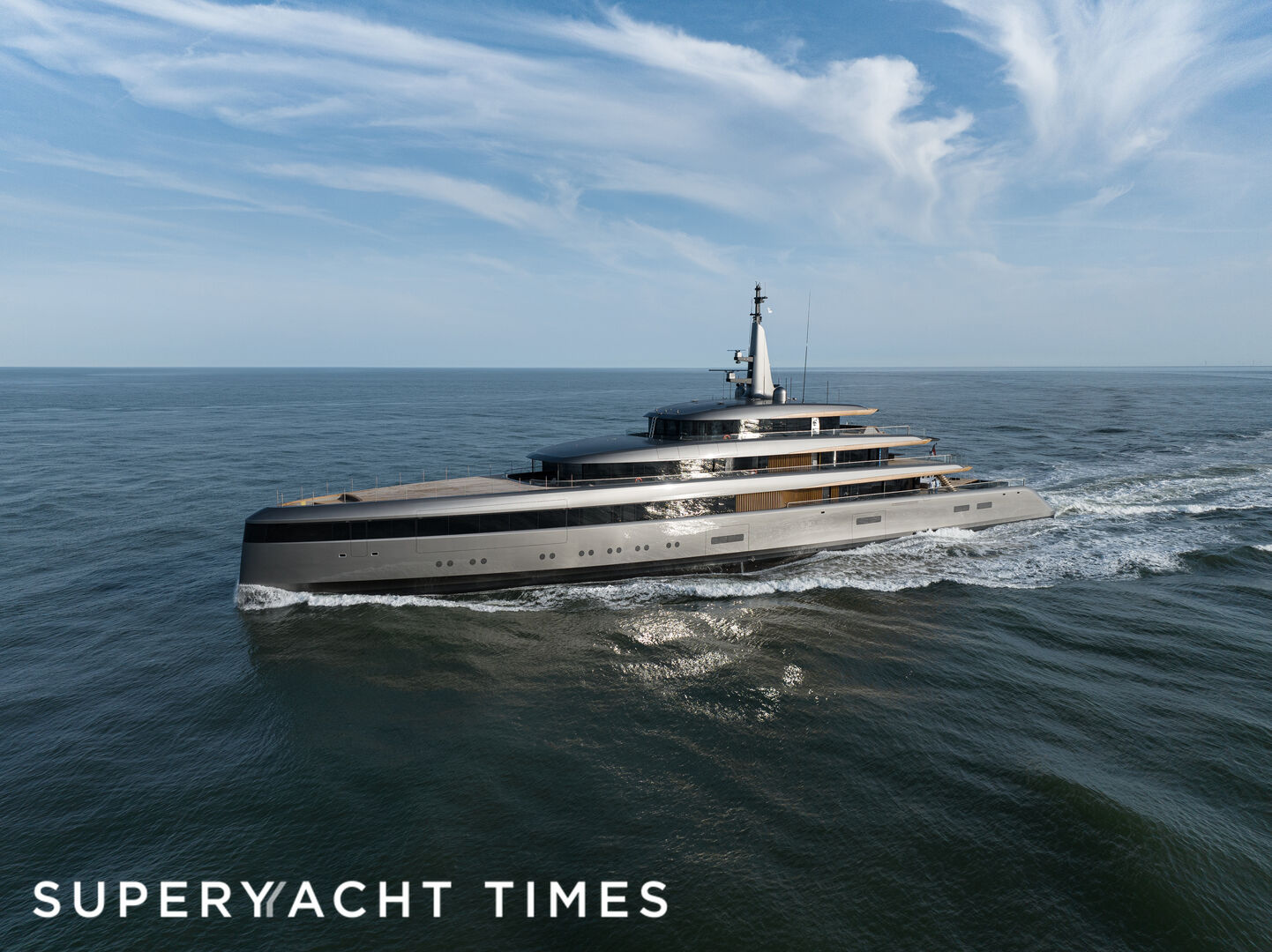 In Pictures: 84m Feadship superyacht Obsidian on sea trials