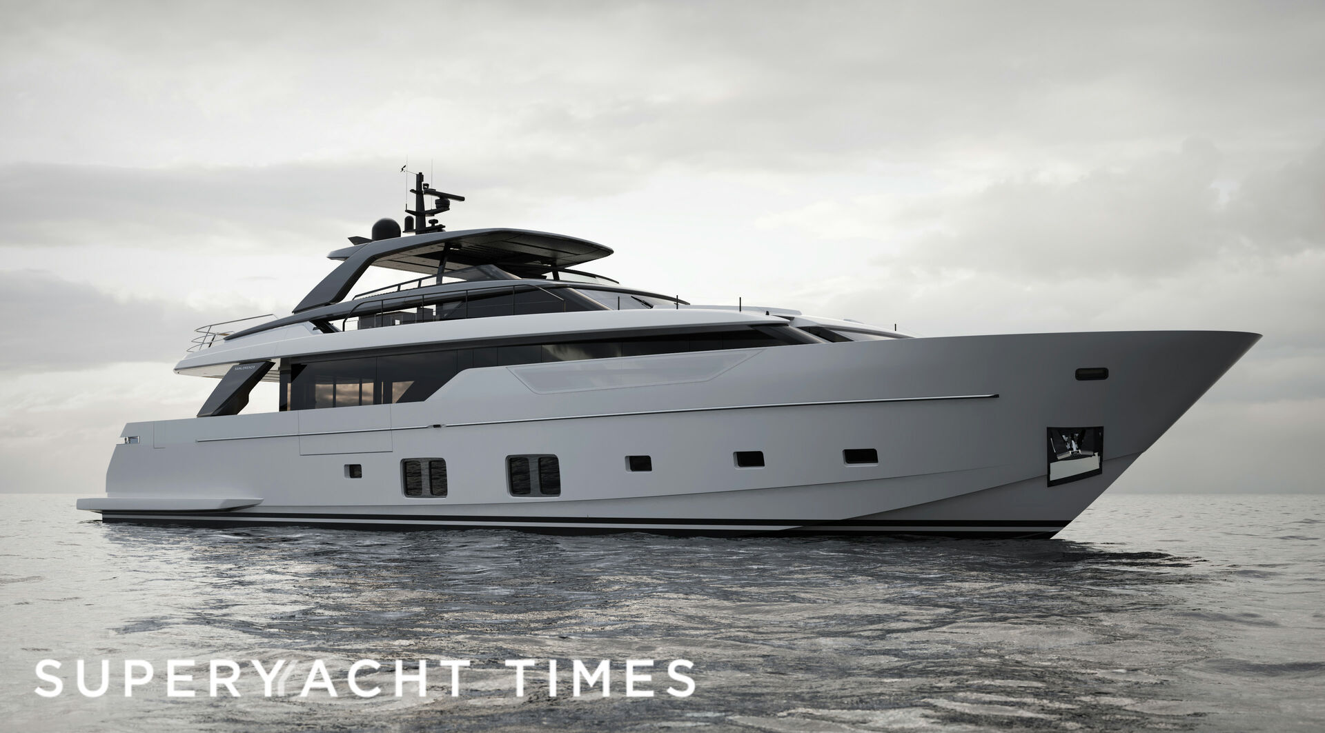 32m Sanlorenzo motor yacht Paname delivered