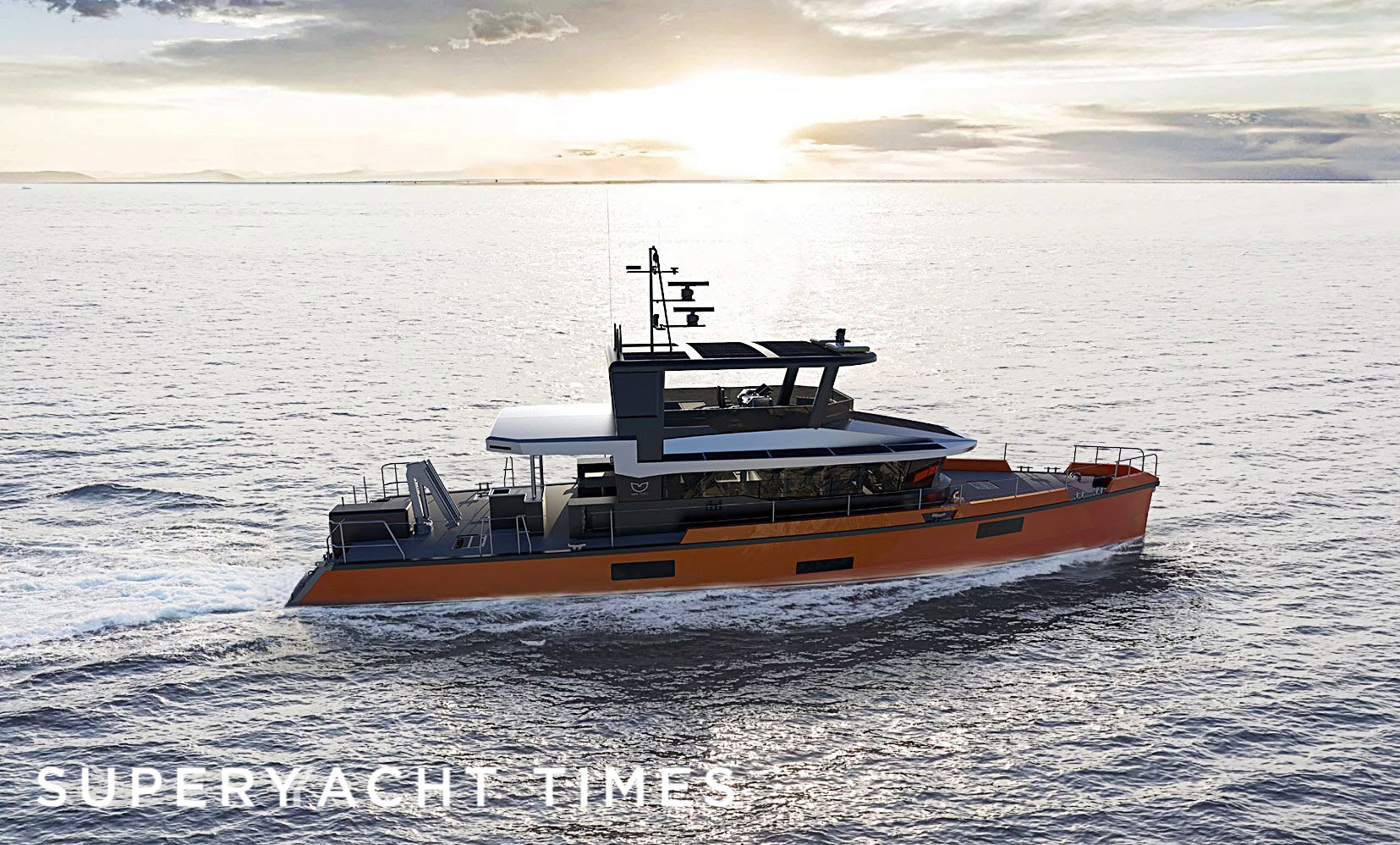 Interiors of in-build 24m Naval motor yacht Vanguard unveiled