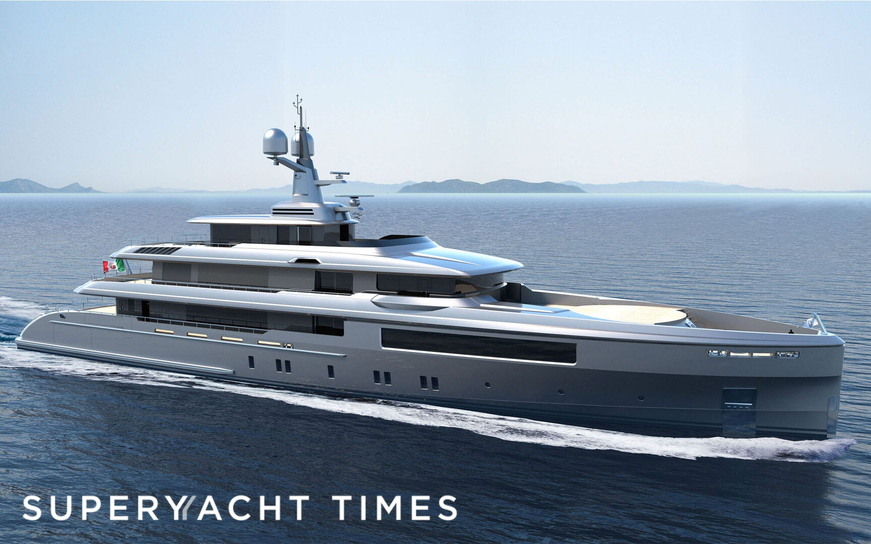 New-build 58m Codecasa superyacht Codecasa C128 sold