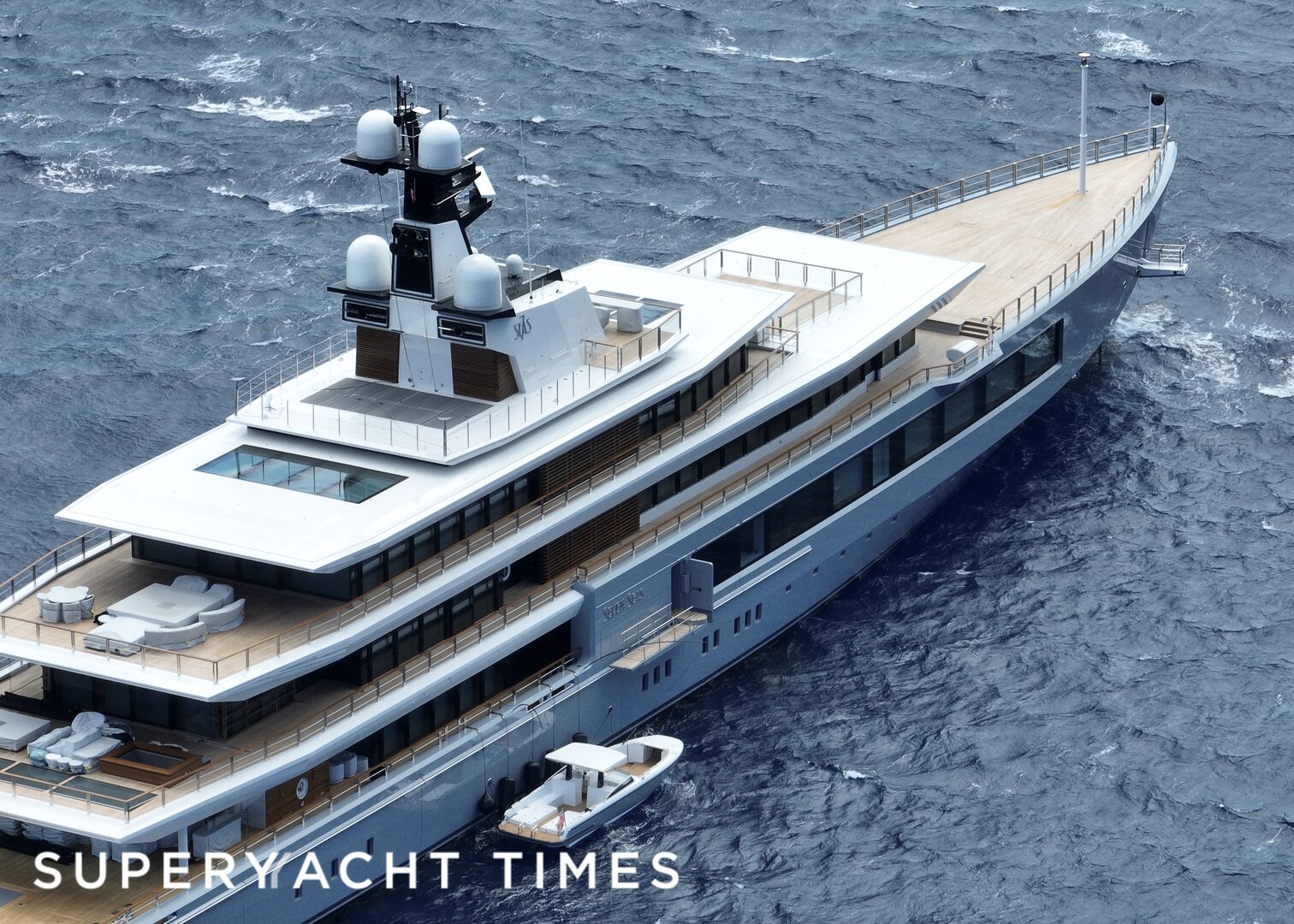 100m+ superyachts spotted in the French Riviera