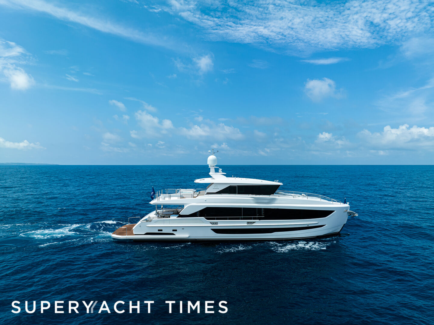 Onboard the latest 27m Horizon FD90 yacht launched for the Australian ...