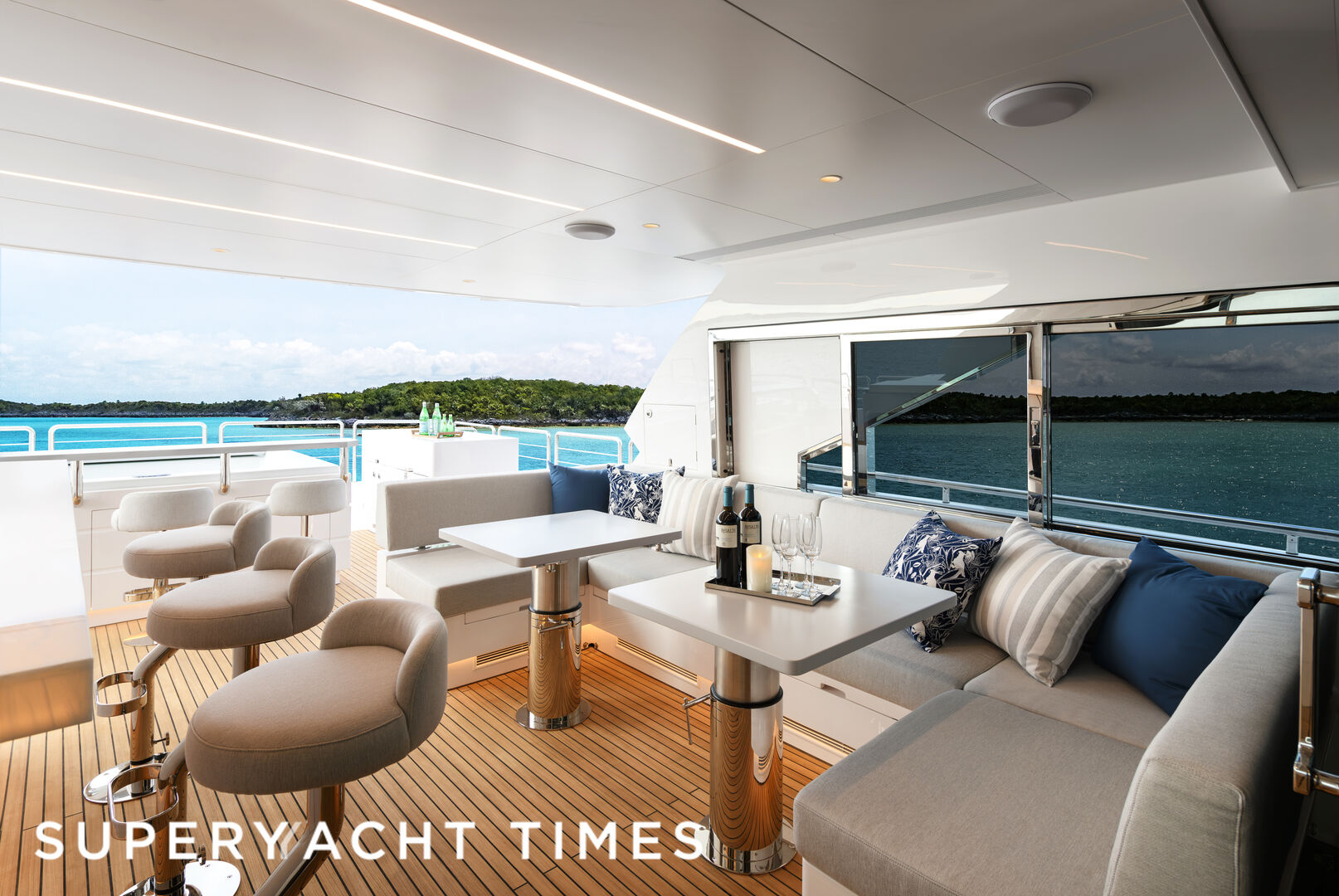 Onboard the latest 27m Horizon FD90 yacht launched for the Australian ...