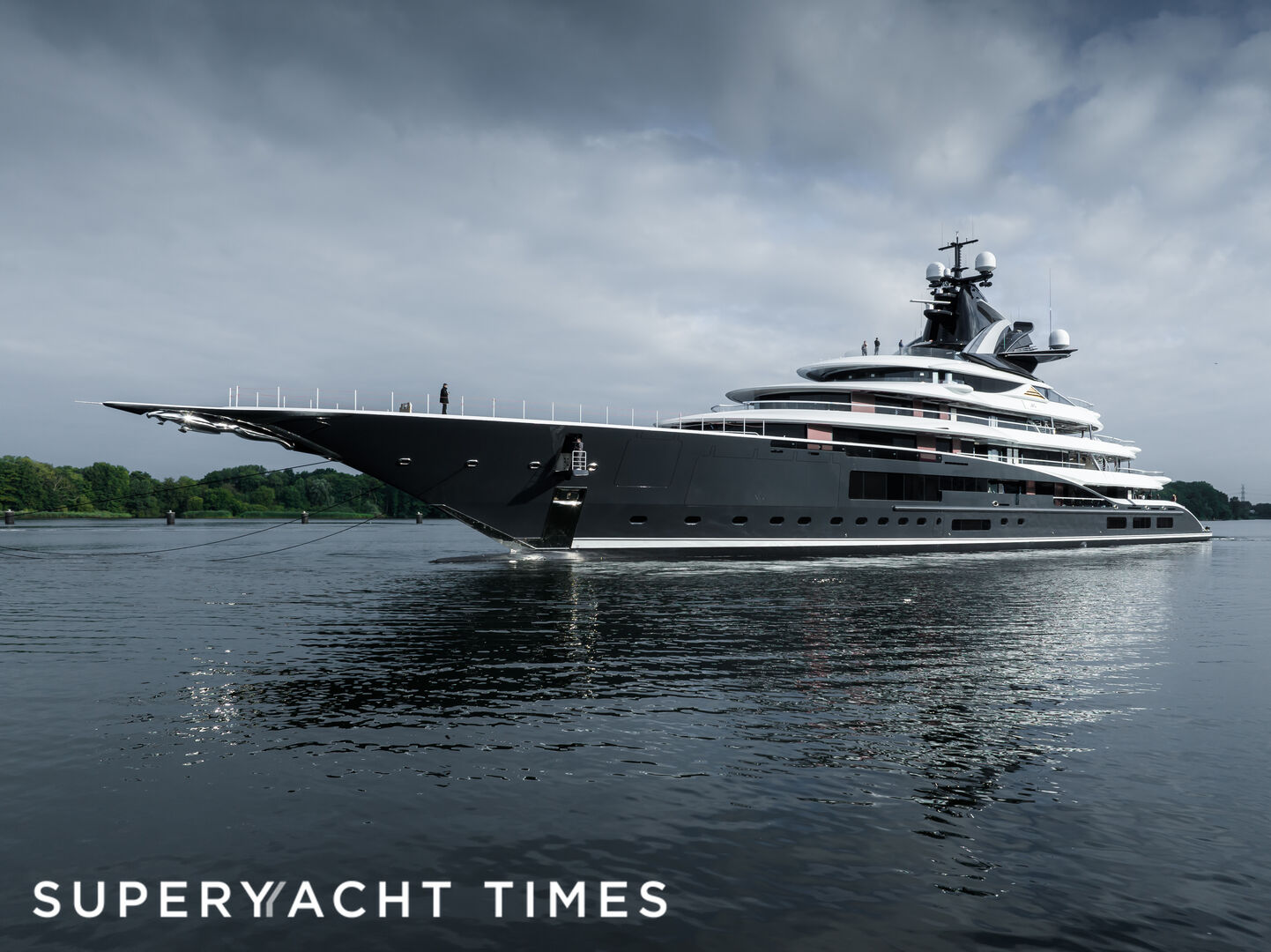 In pictures: 122m Lürssen superyacht Jag launched