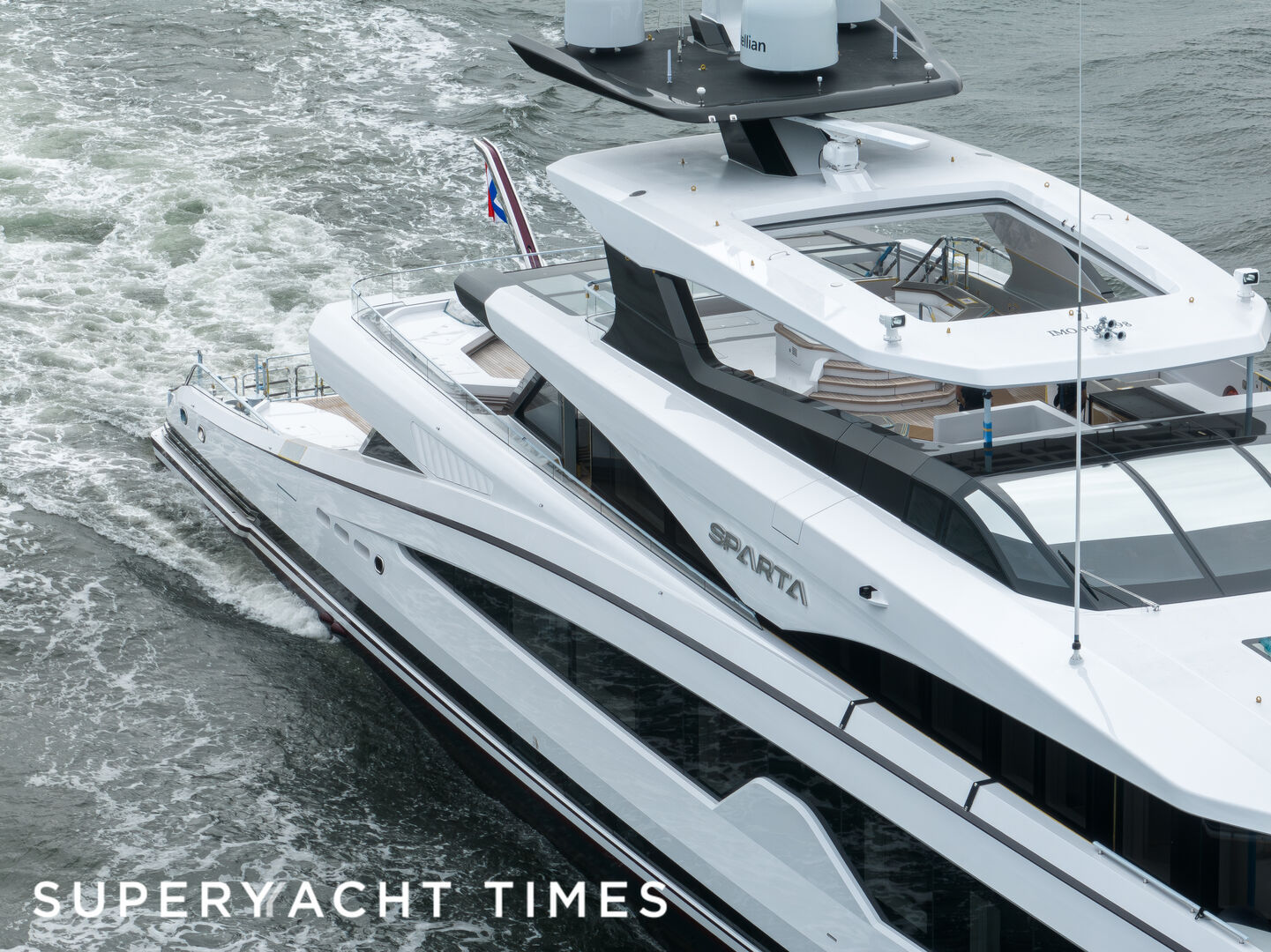 In Pictures: 67m Heesen superyacht Sparta on sea trials