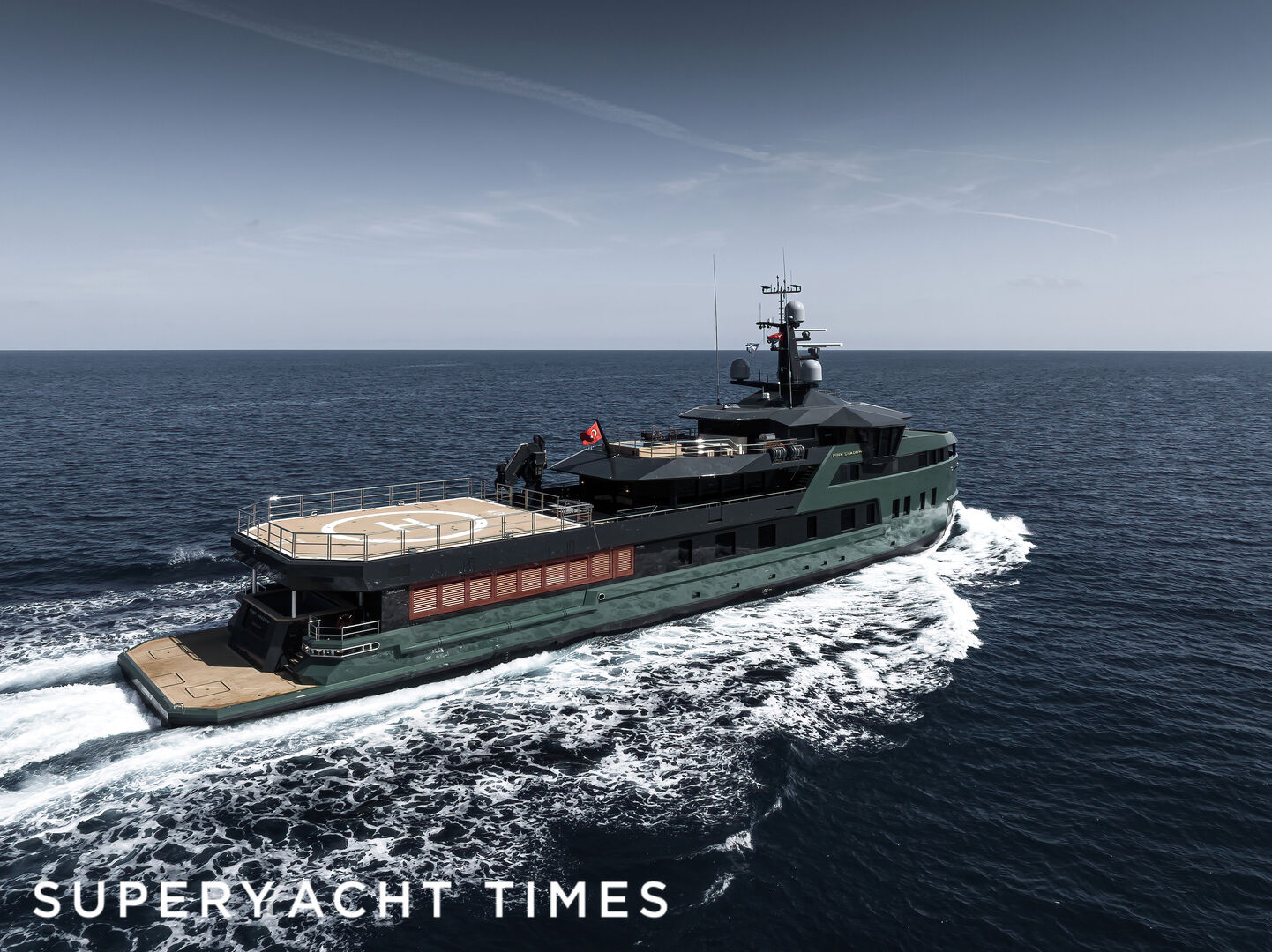 58m Damen Yachting superyacht Pink Shadow delivered