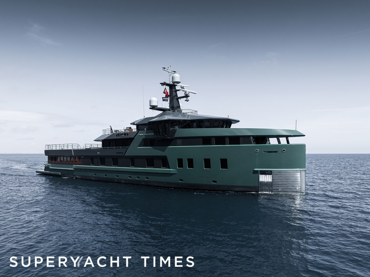 58m Damen Yachting superyacht Pink Shadow delivered