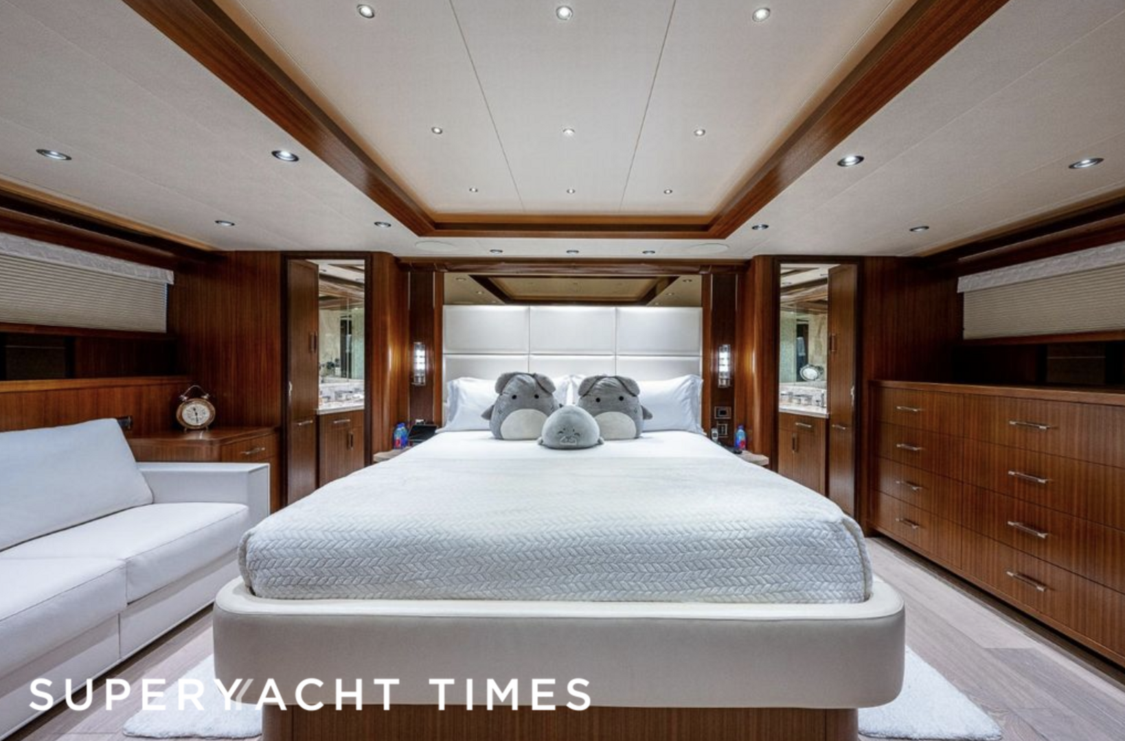 34m Westport motor yacht Blue Time sold