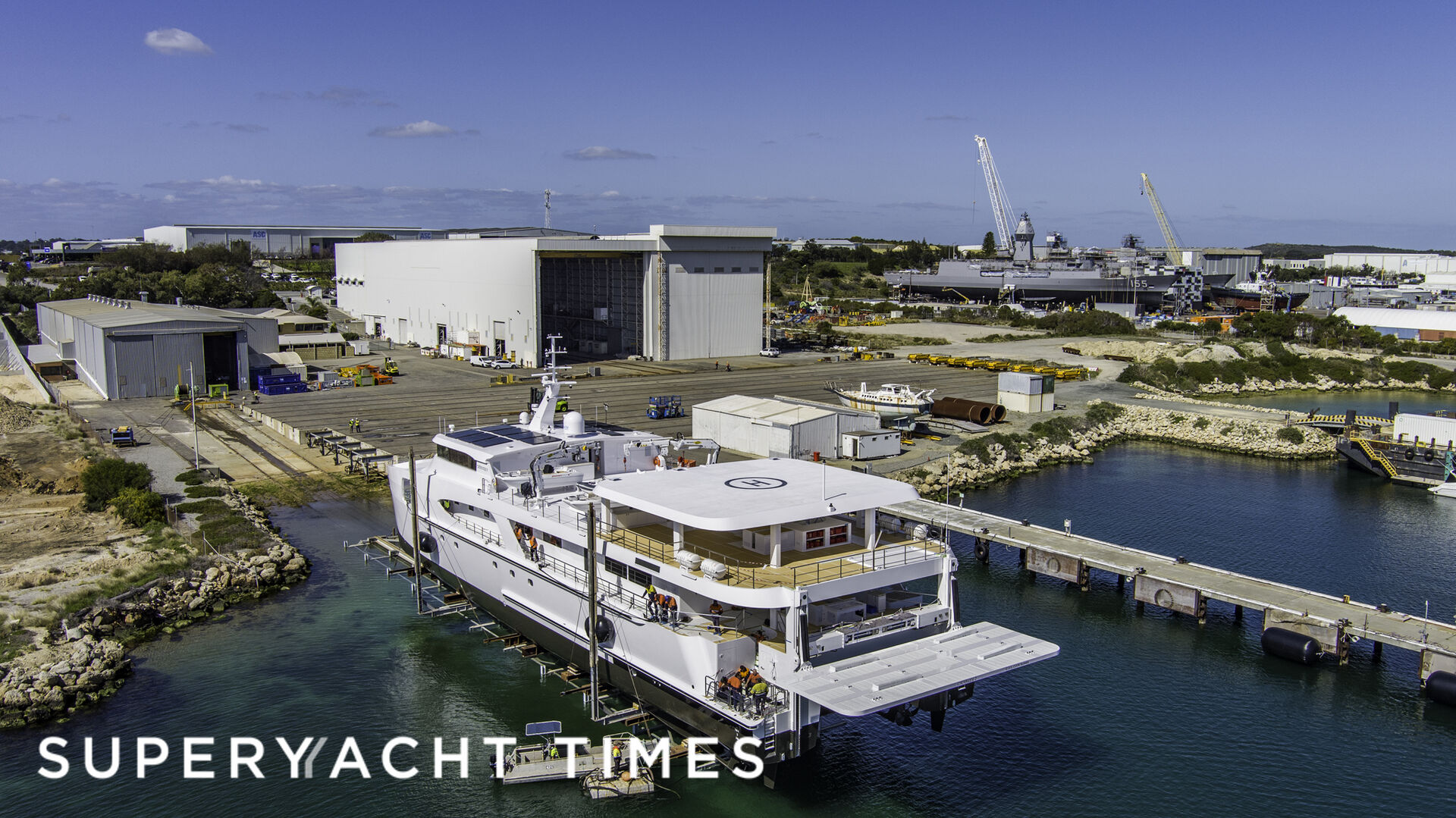 56m Echo Yachts custom catamaran yacht Charley 2 launched