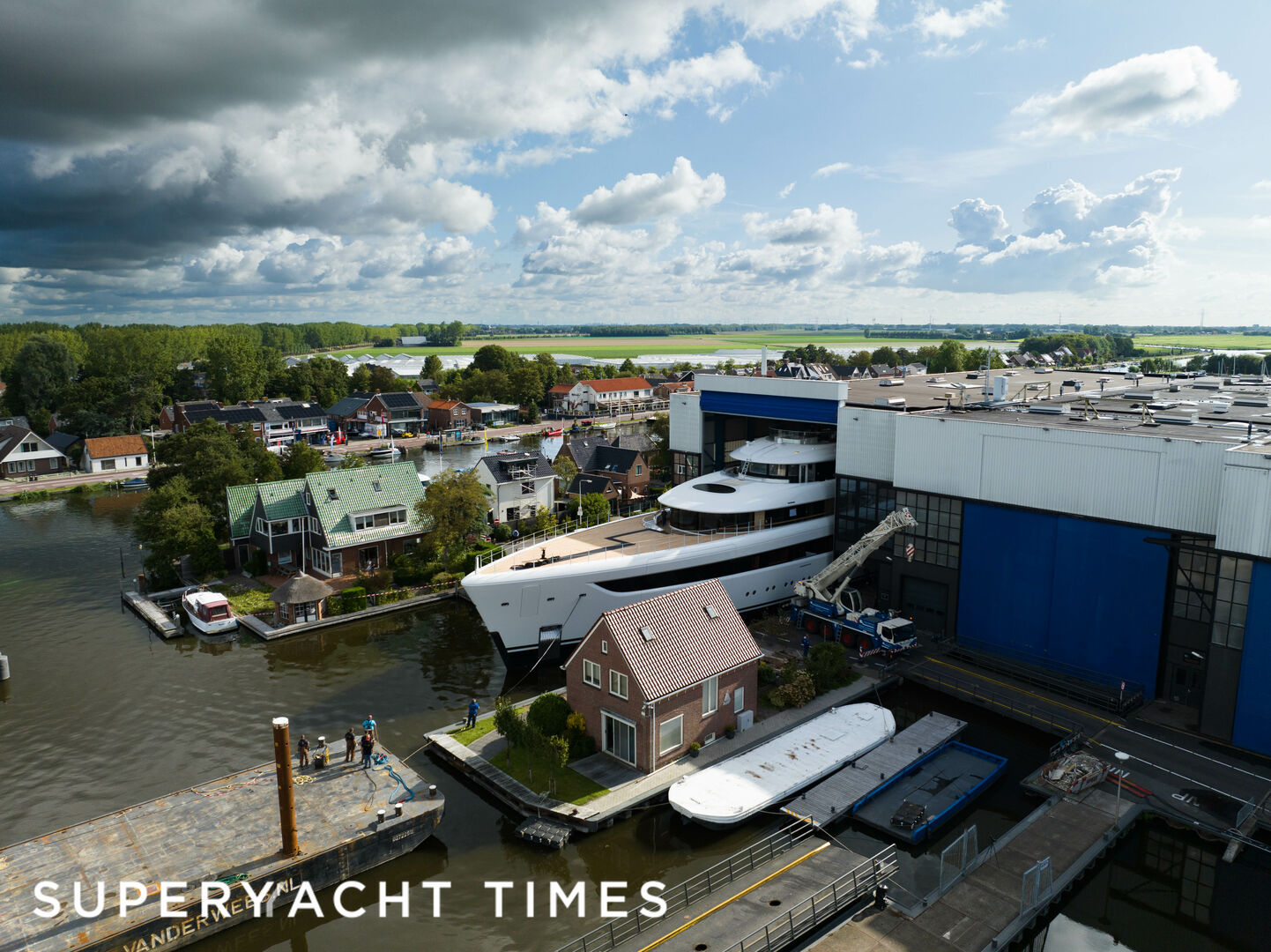 In Pictures: 76m Feadship 822 superyacht launched