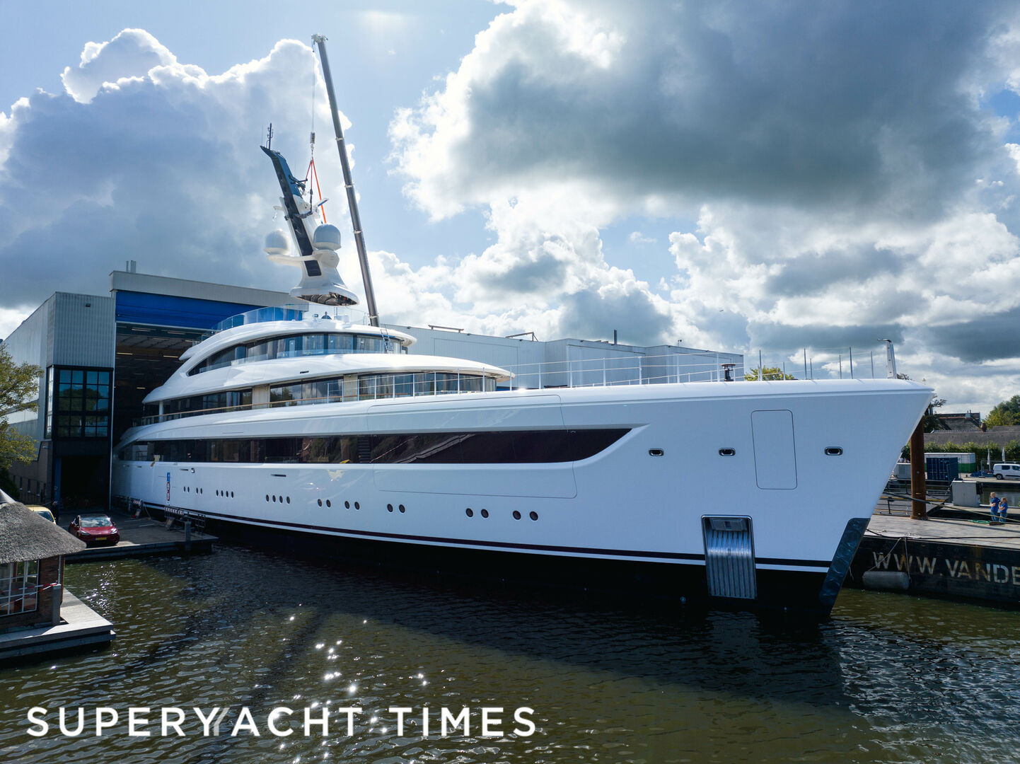 In Pictures: 76m Feadship 822 superyacht launched