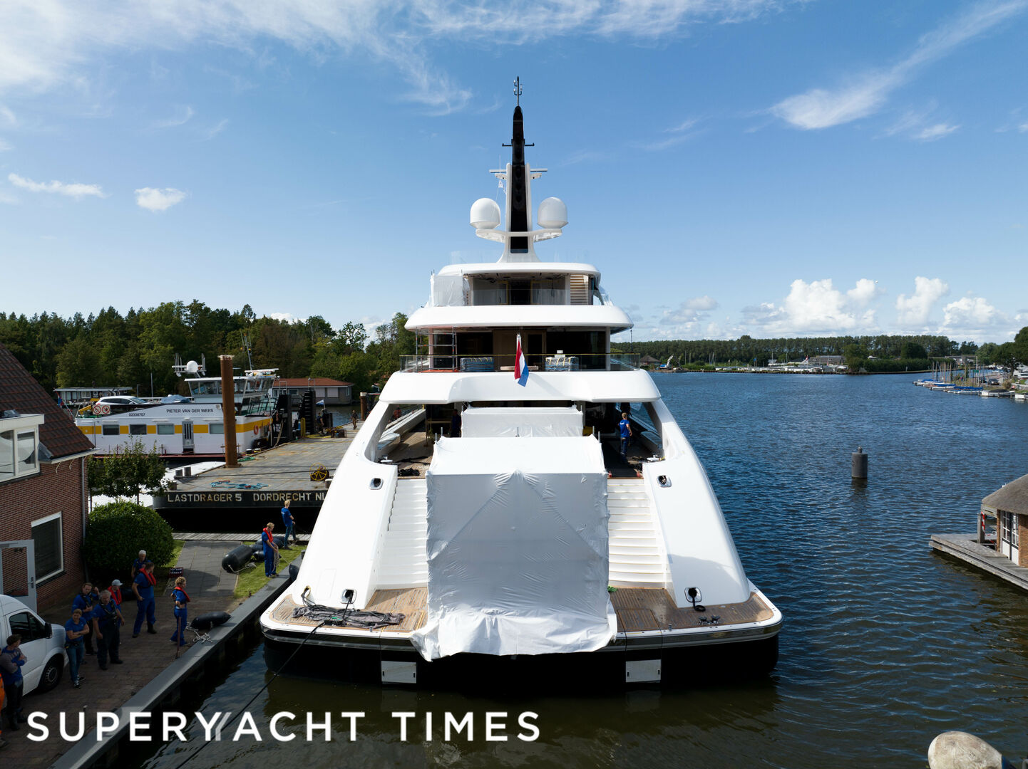 In Pictures: 76m Feadship 822 superyacht launched