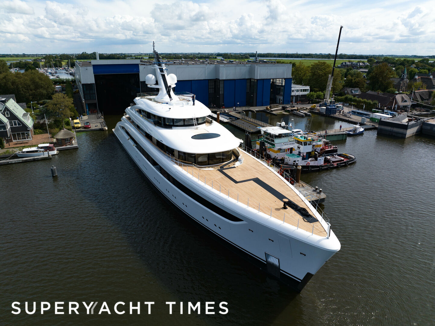 In Pictures: 76m Feadship 822 superyacht launched