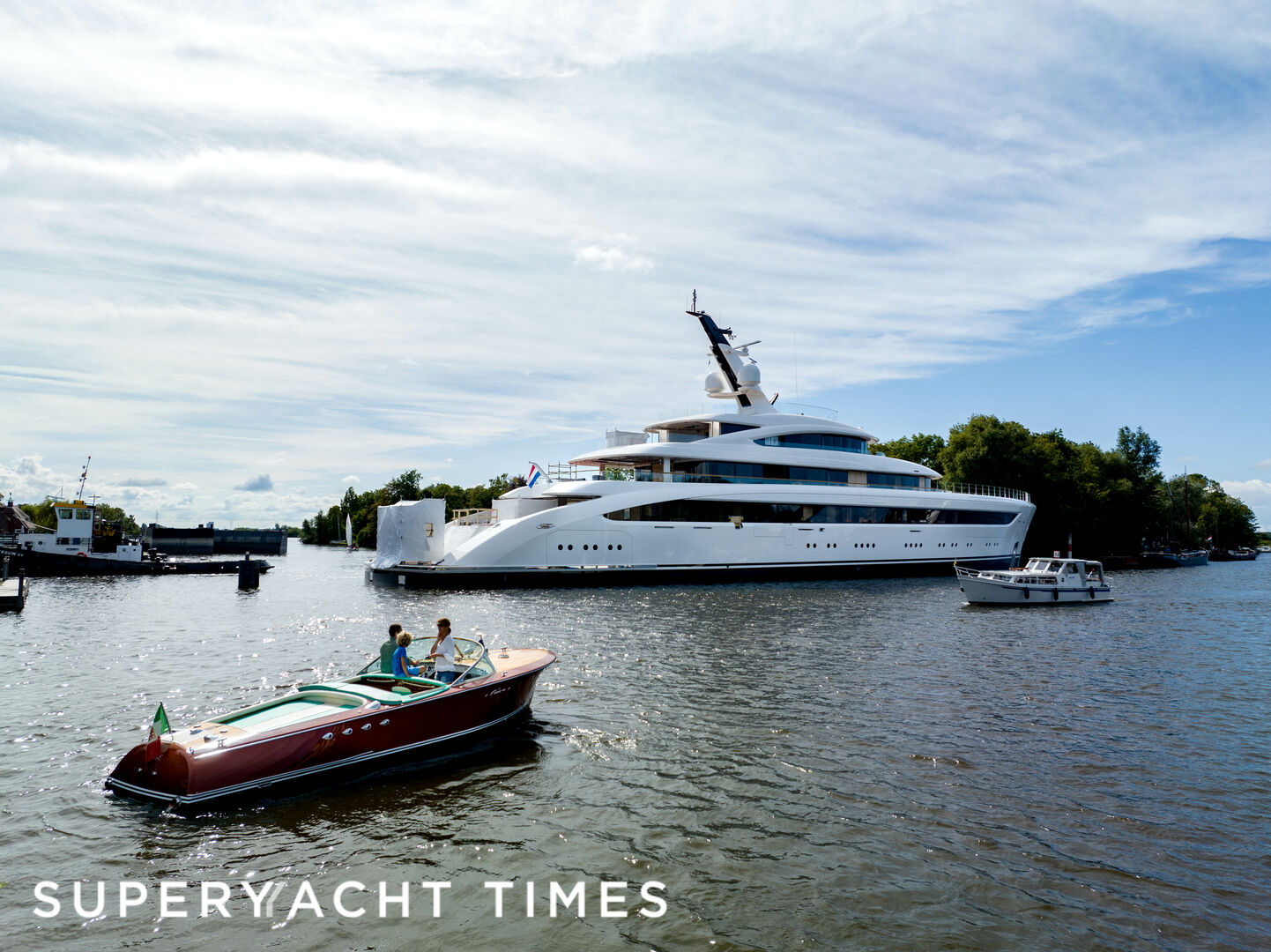 In Pictures: 76m Feadship 822 superyacht launched