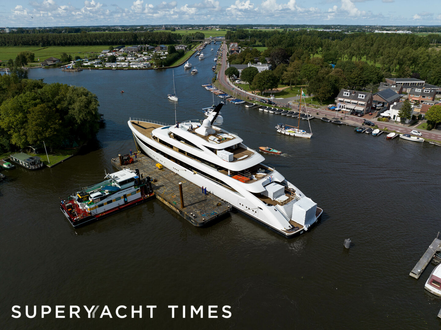In Pictures: 76m Feadship 822 superyacht launched
