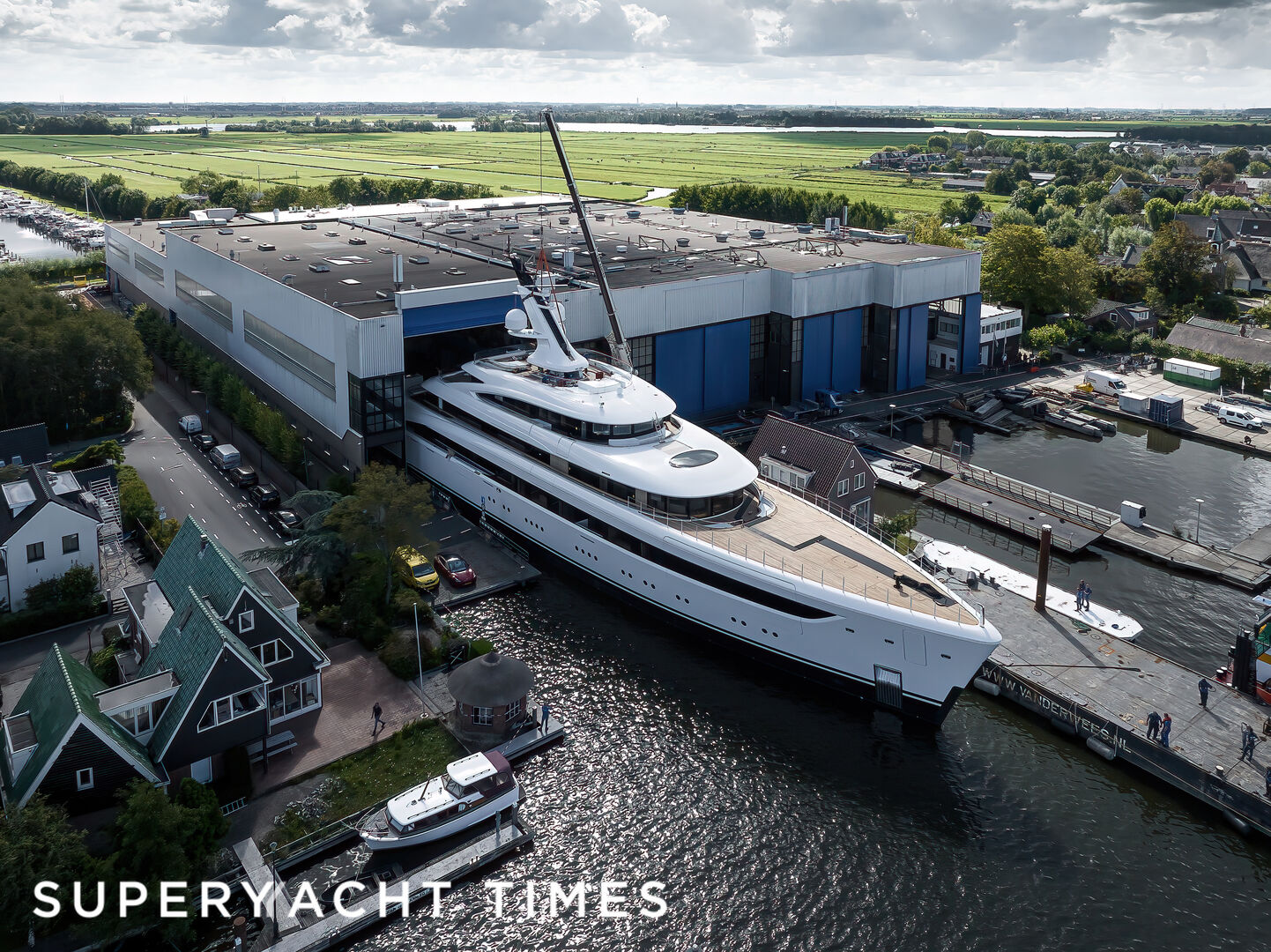 In Pictures: 76m Feadship 822 superyacht launched