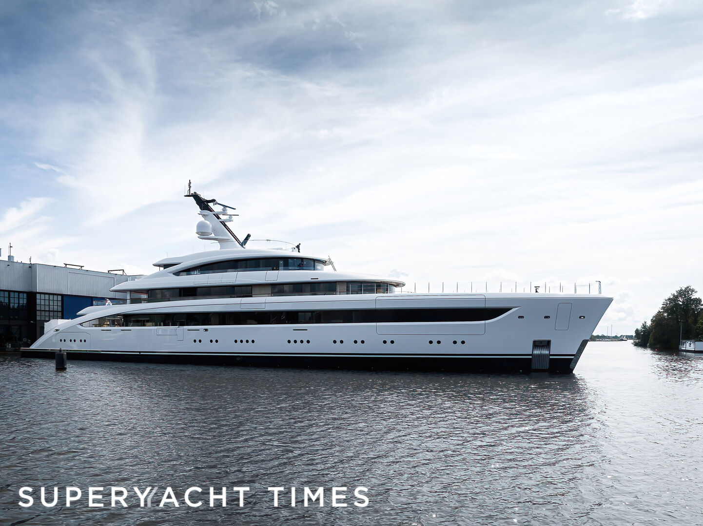 In Pictures: 76m Feadship 822 superyacht launched
