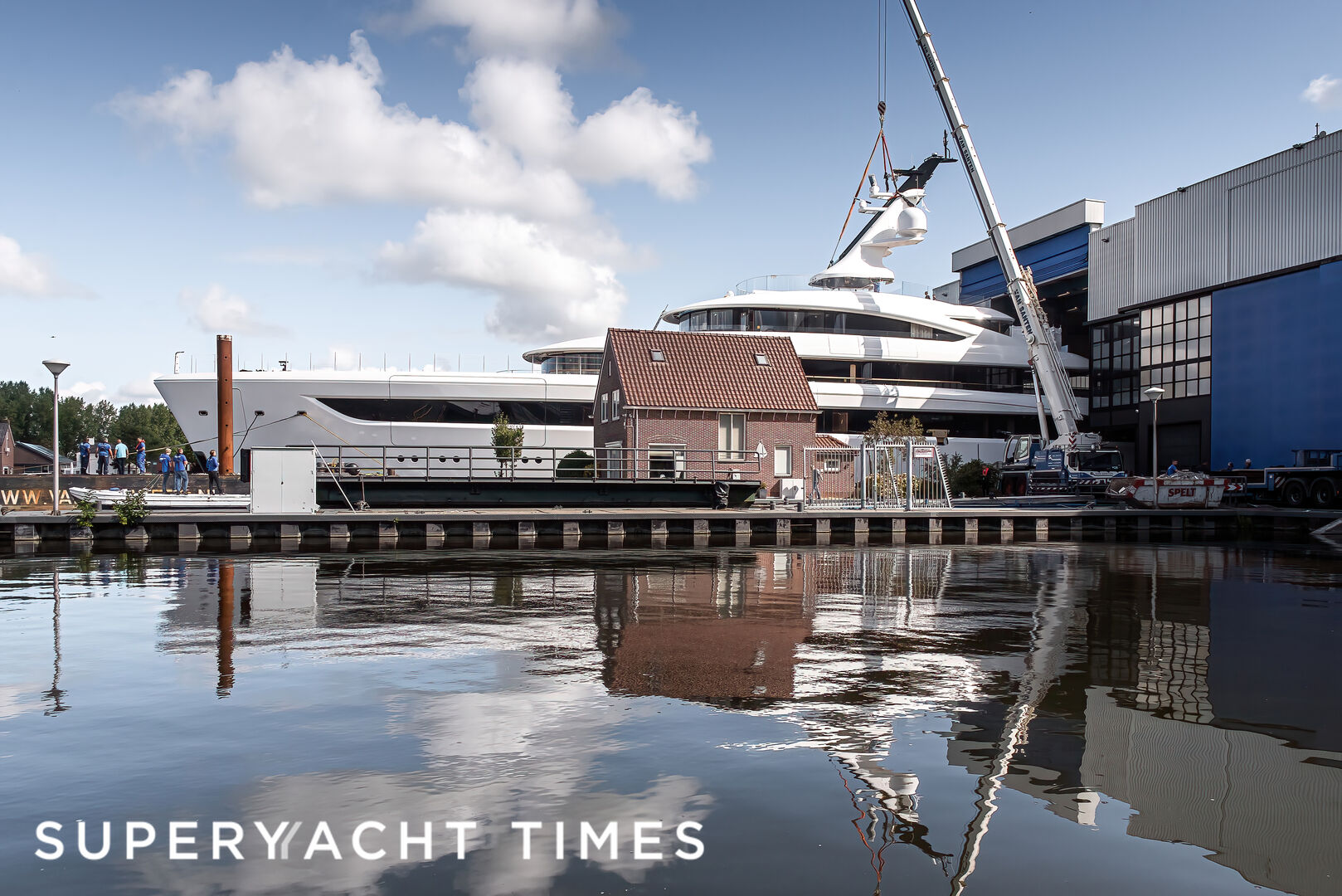 In Pictures: 76m Feadship 822 superyacht launched