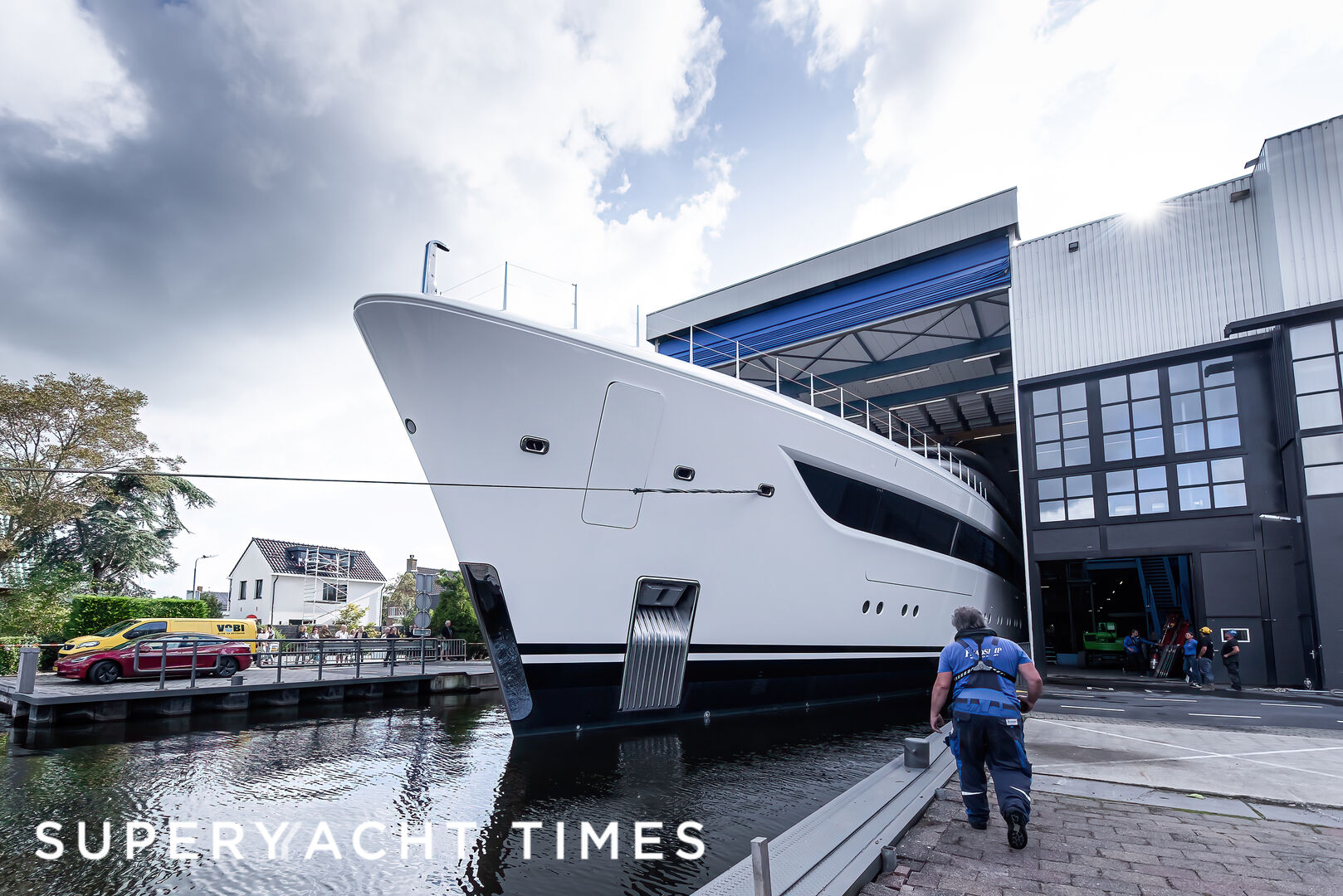 In Pictures: 76m Feadship 822 superyacht launched