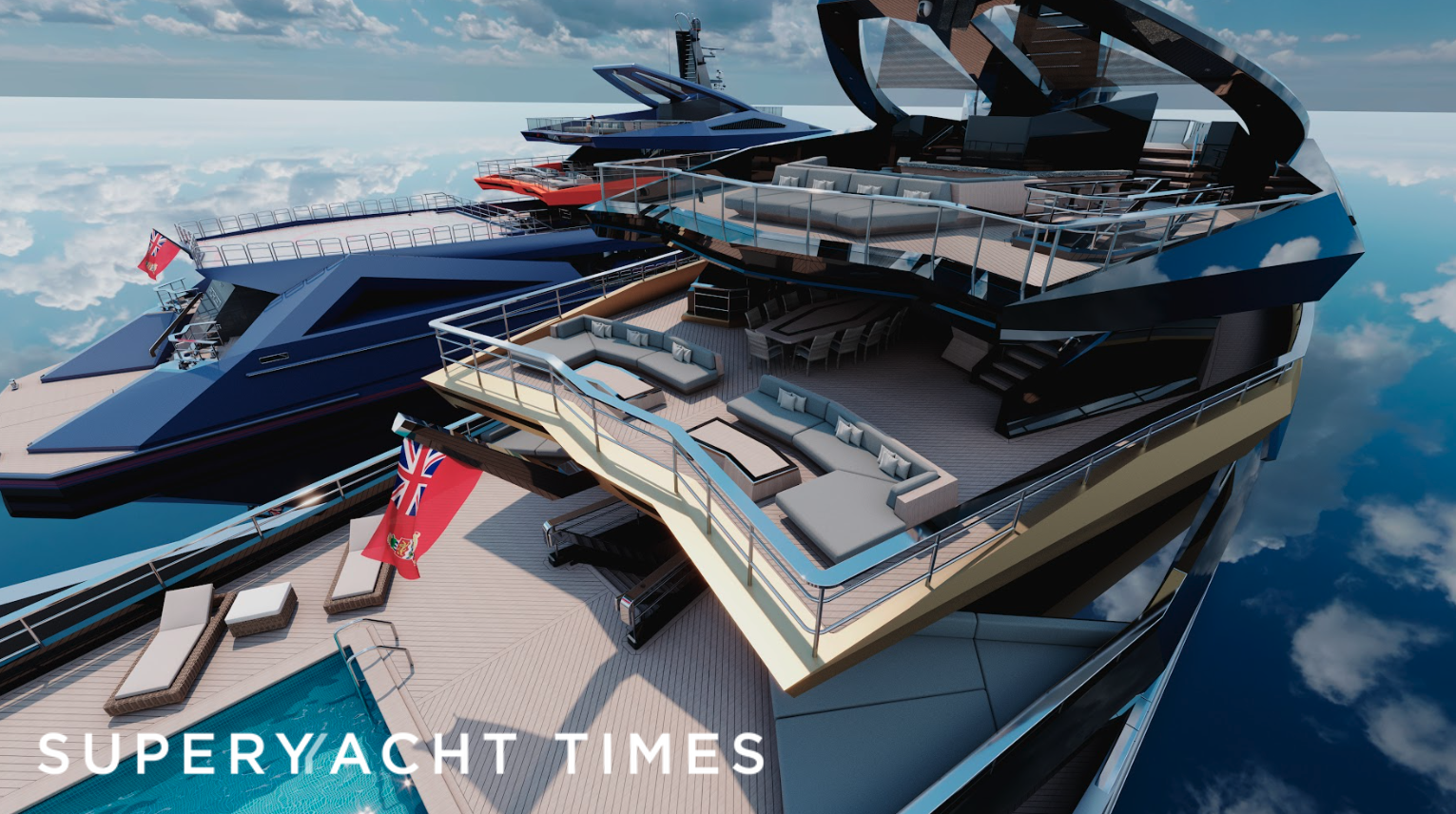 M51 Concepts unveils 82m Forge II and Forged superyacht concepts