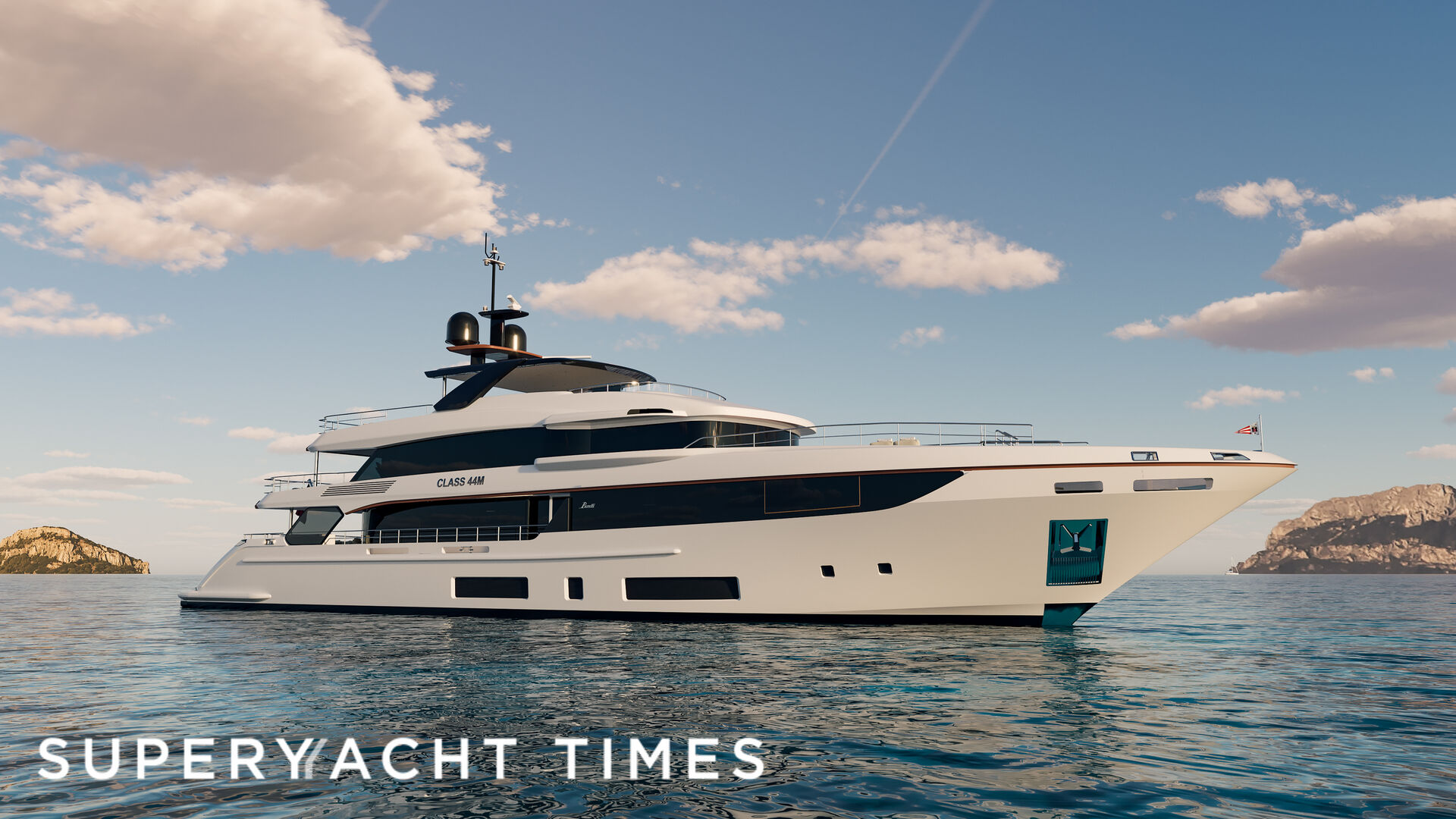 Introducing the new flagship Benetti Class 44M superyacht