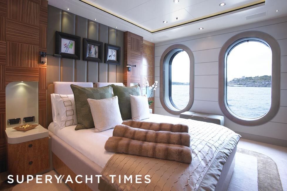 A closer look onboard the 73m Feadship superyacht Predator for sale