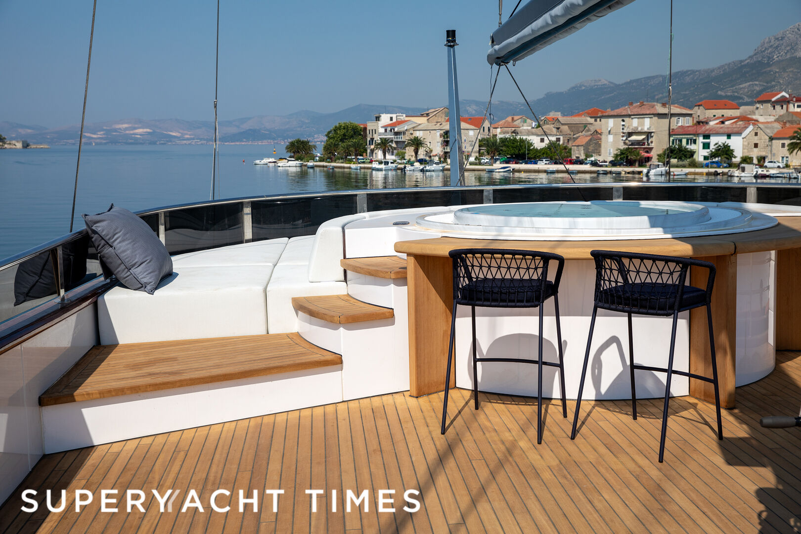 52m custom-built Tramontana sailing yacht Scorpios delivered