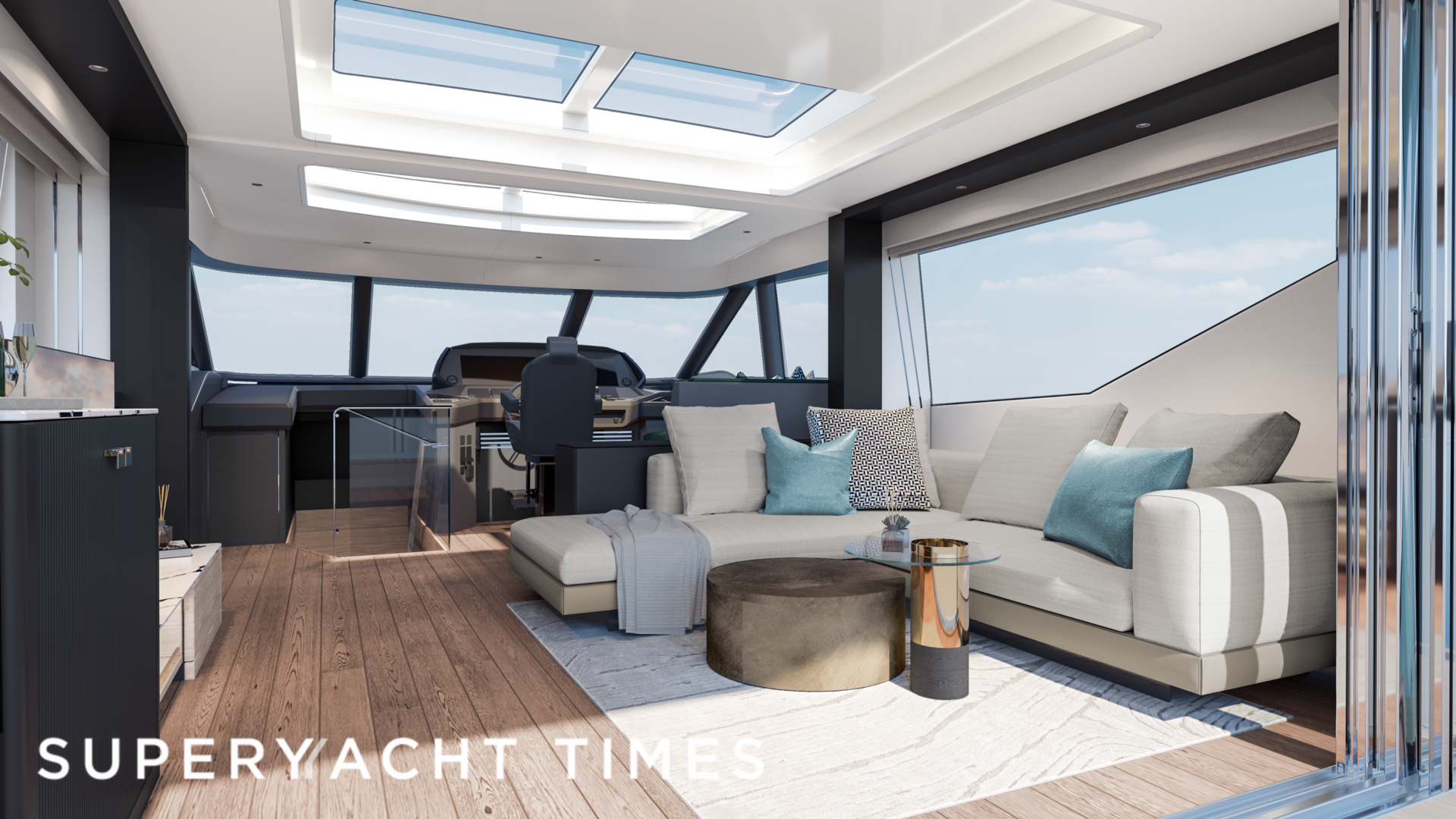 Sunseeker reveals new details about the Ocean 156 and 182 at Cannes ...