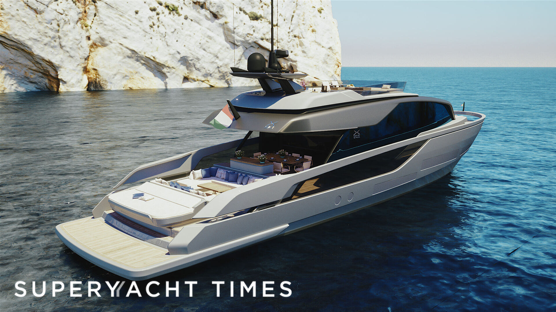 First 27m Extra X90 Fast motor yacht sold