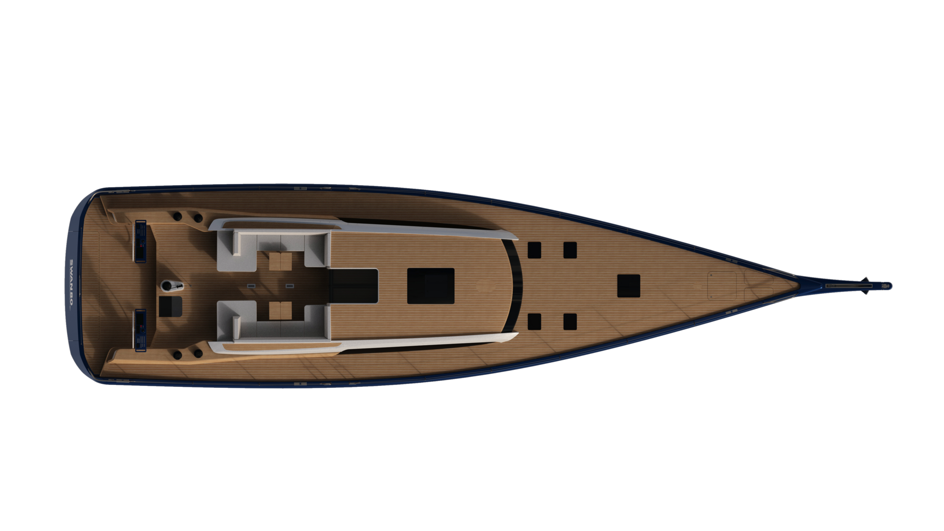 Nautor Swan unveils new 24m maxi Swan 80 sailing yacht