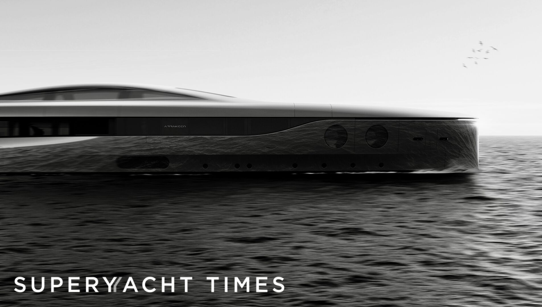 Arrakeen: The 70m ‘retrofuturistic’ superyacht concept by Jay Aberdoni