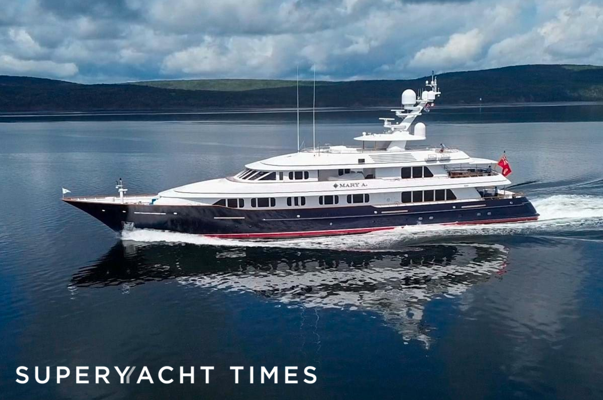 56m Feadship superyacht Mary A enters the market