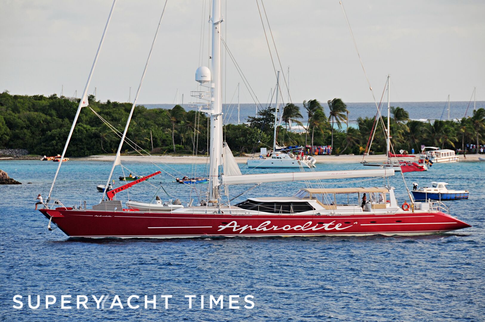 Aphrodite A in the Caribbean