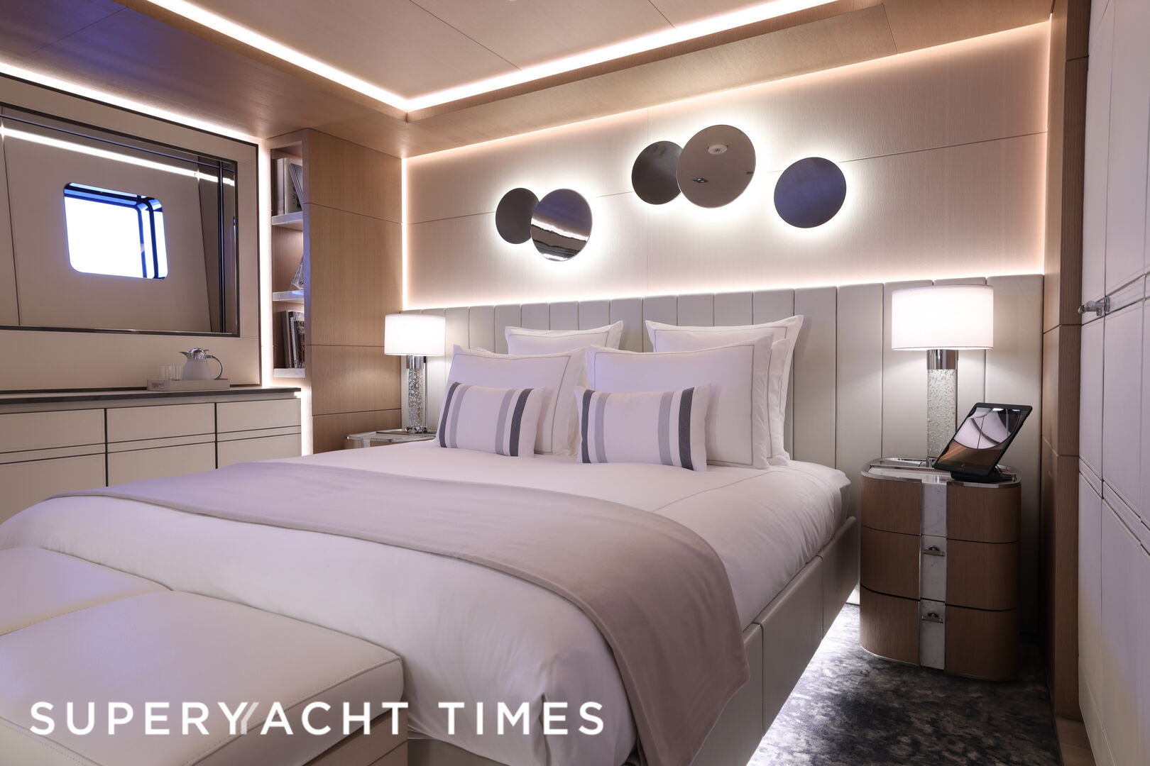 Onboard 66m fully custom Rossinavi superyacht Alchemy
