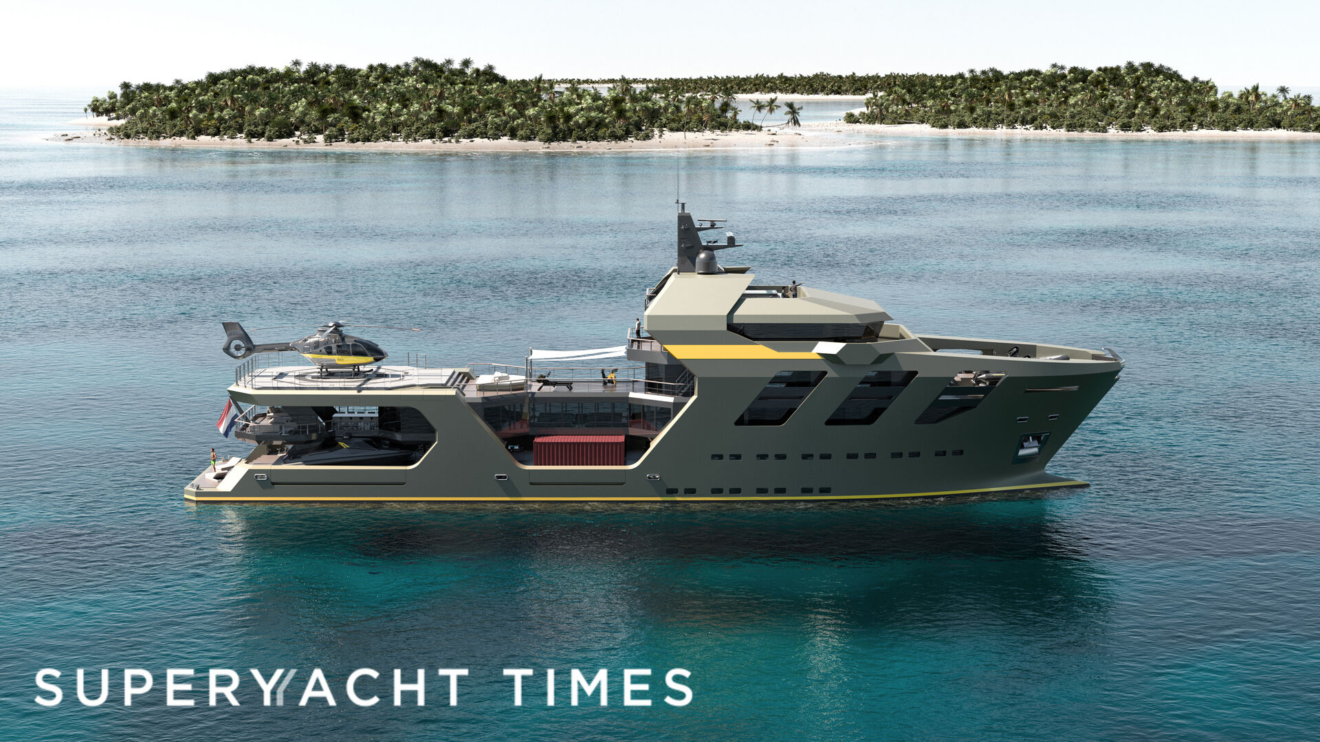 ICON Yachts unveils 64m yacht concept Project Mission