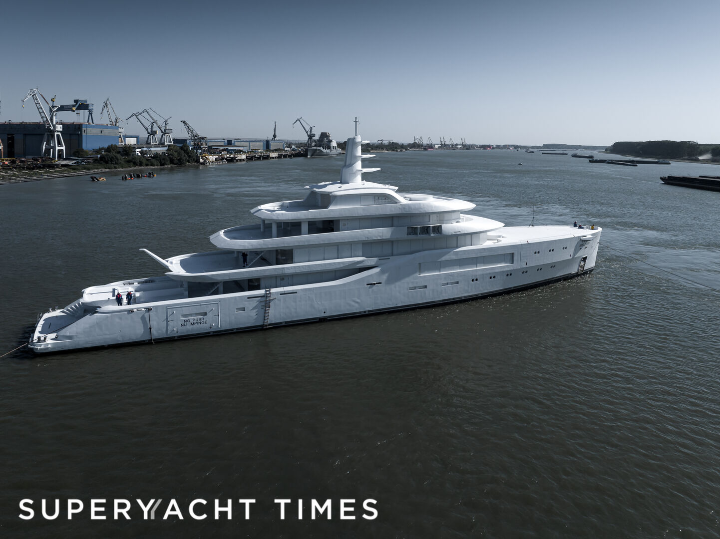 First Amels 80 Limited Editions superyacht hull launched