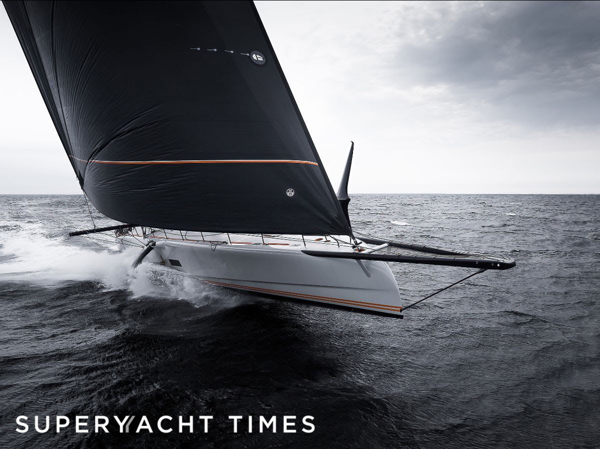 34m Baltic 111 sailing yacht Raven completes sea trials