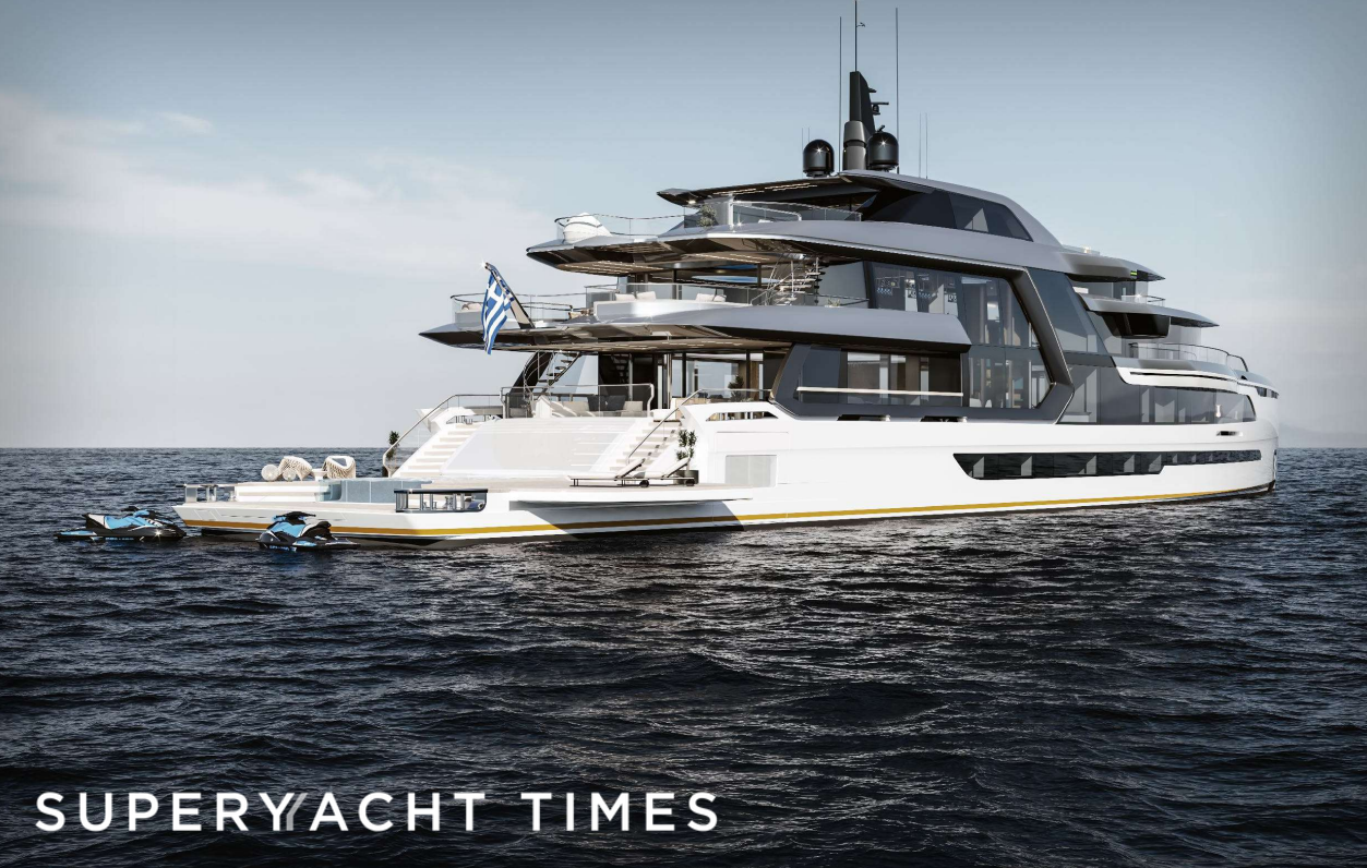 Golden Yachts reveals 65m superyacht concept Vesper at MYS